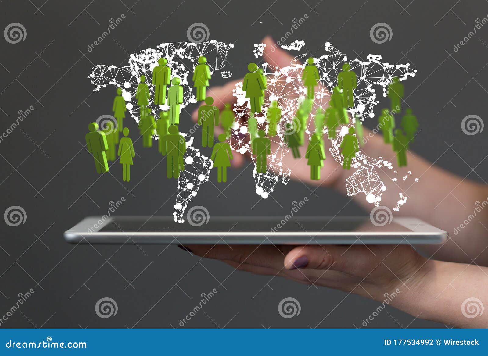 A Big Data Visualization. Network Connection Structure Network Stock ...