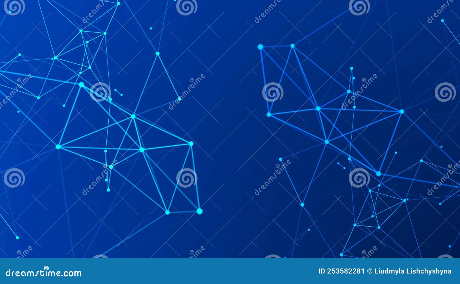 Big Data Visualization Network Connection Structure With Chaotic Distribution Of Points And