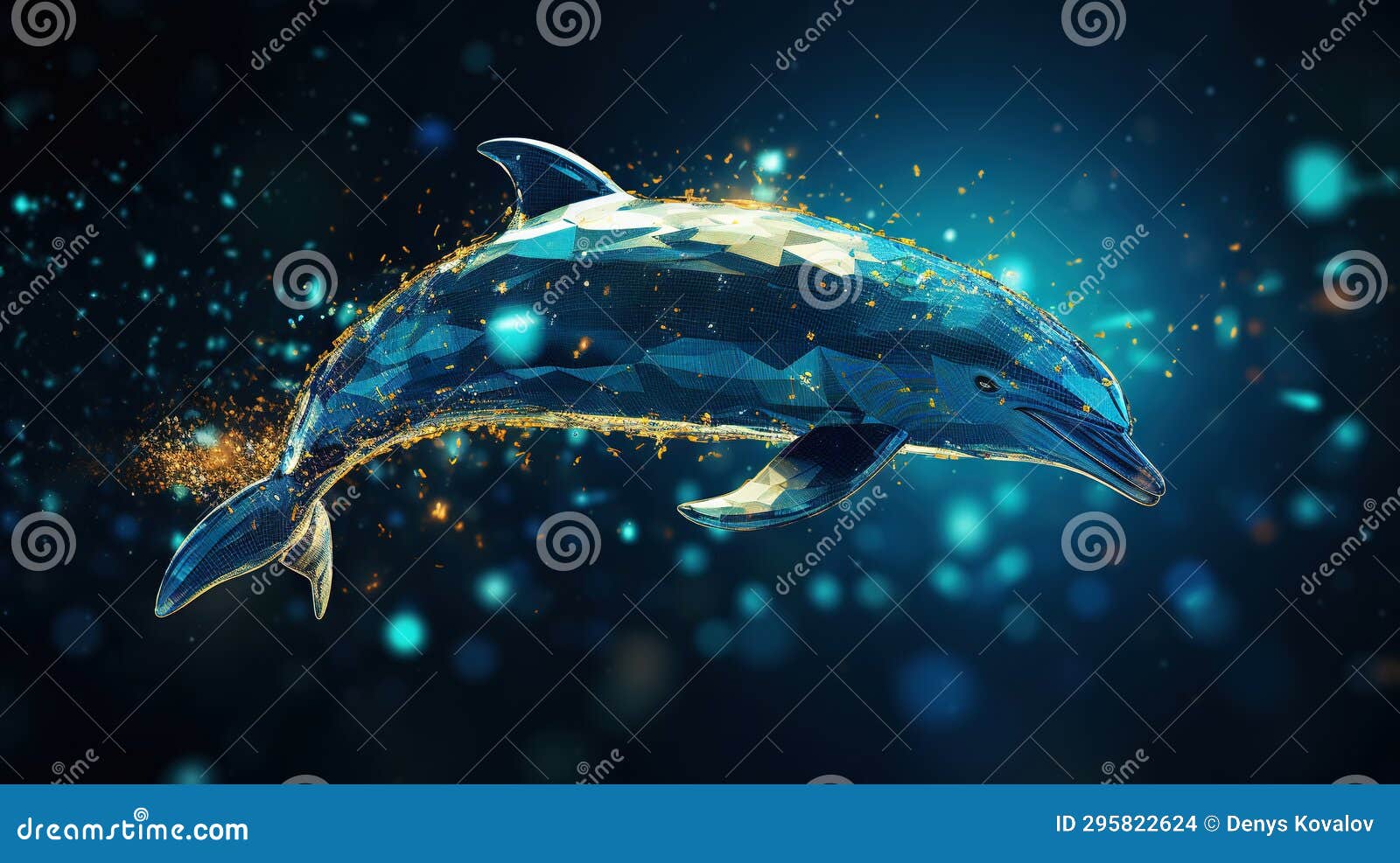 Big Data Visualization Where a Digital Dolphin Swims in the Data Stream ...