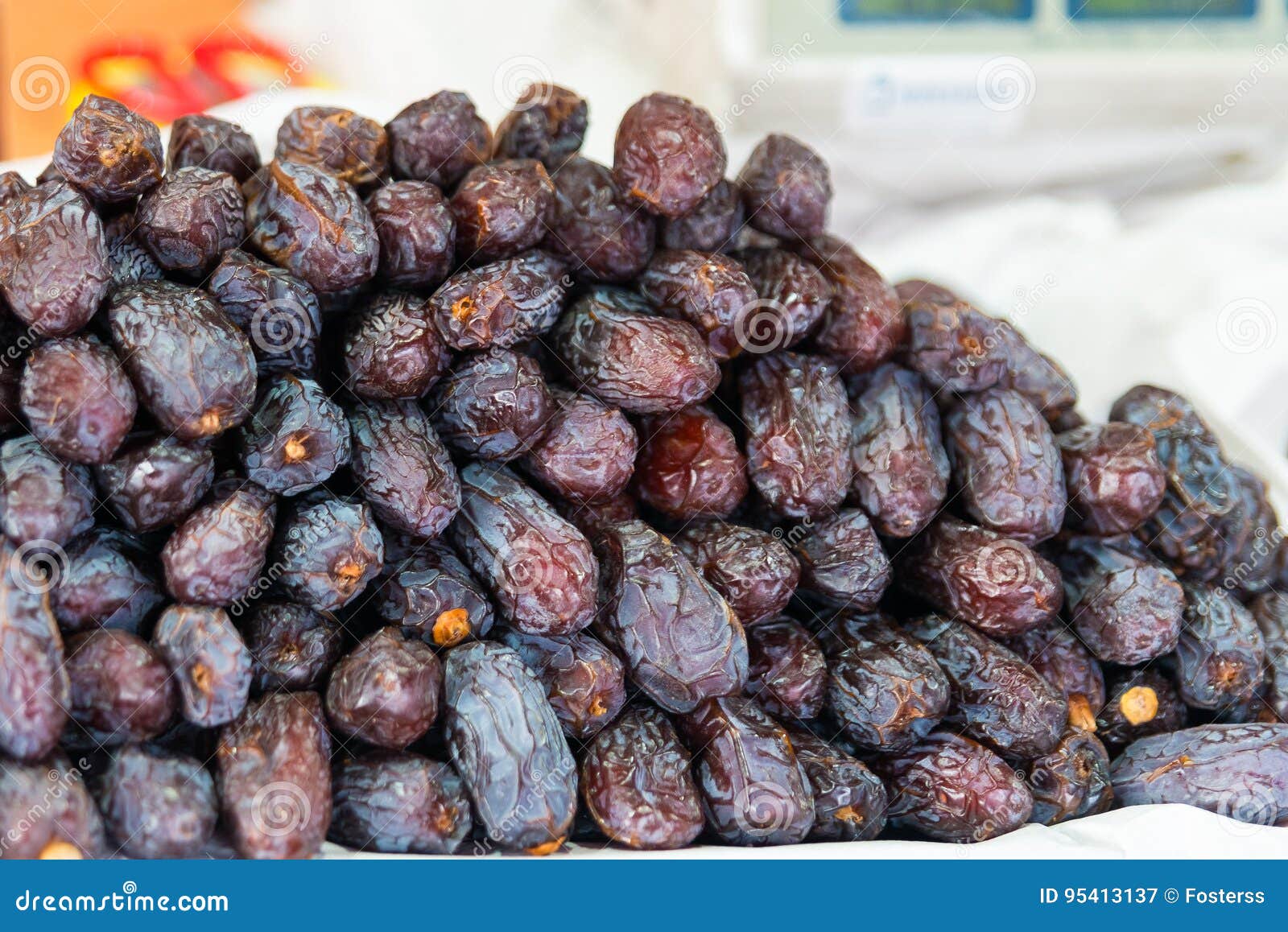 Big dates stock image. Image of nutrition, cuisine, mediterranean ...