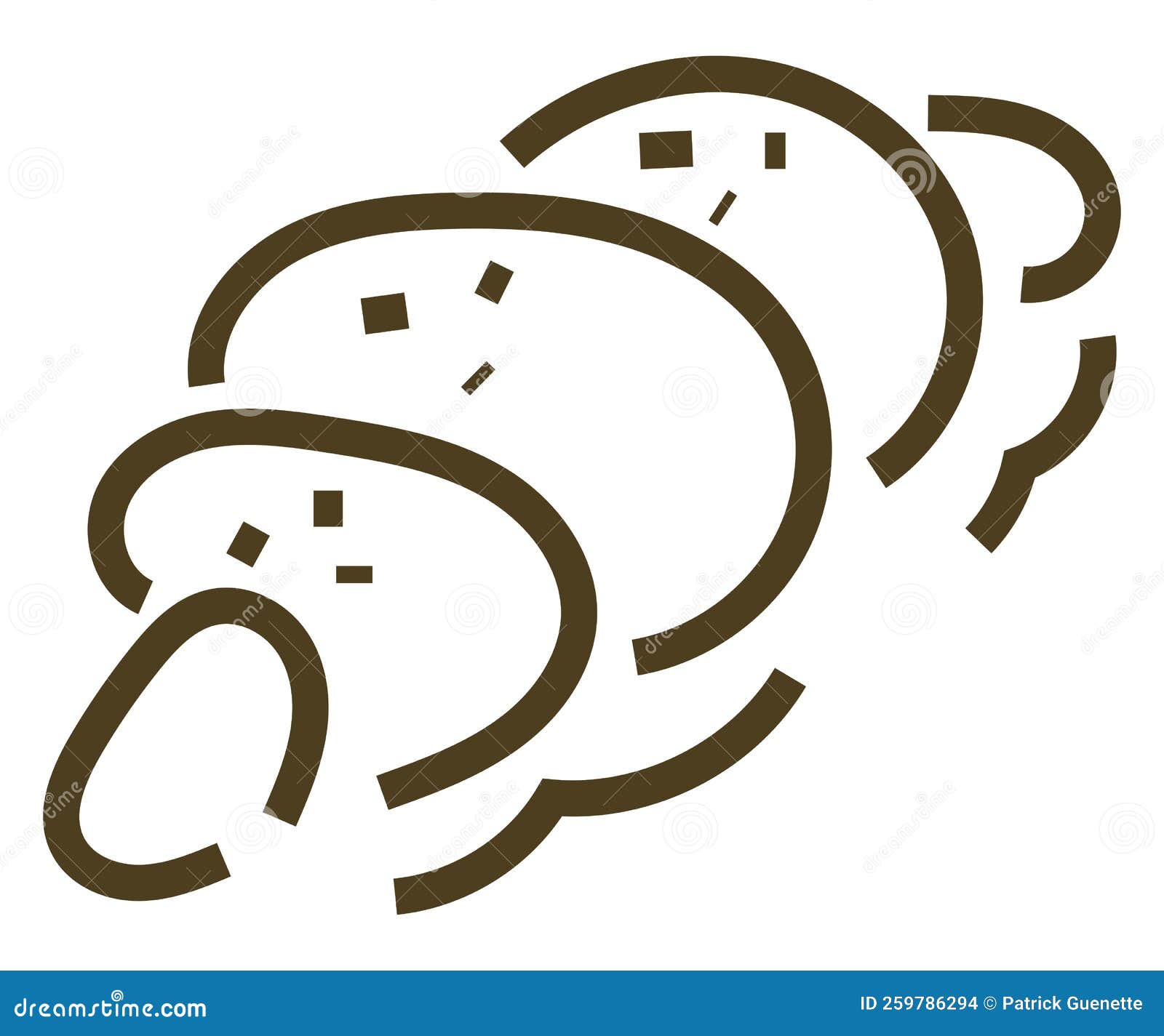 Big Delicious Braided Bread, Icon Stock Vector - Illustration of fresh ...