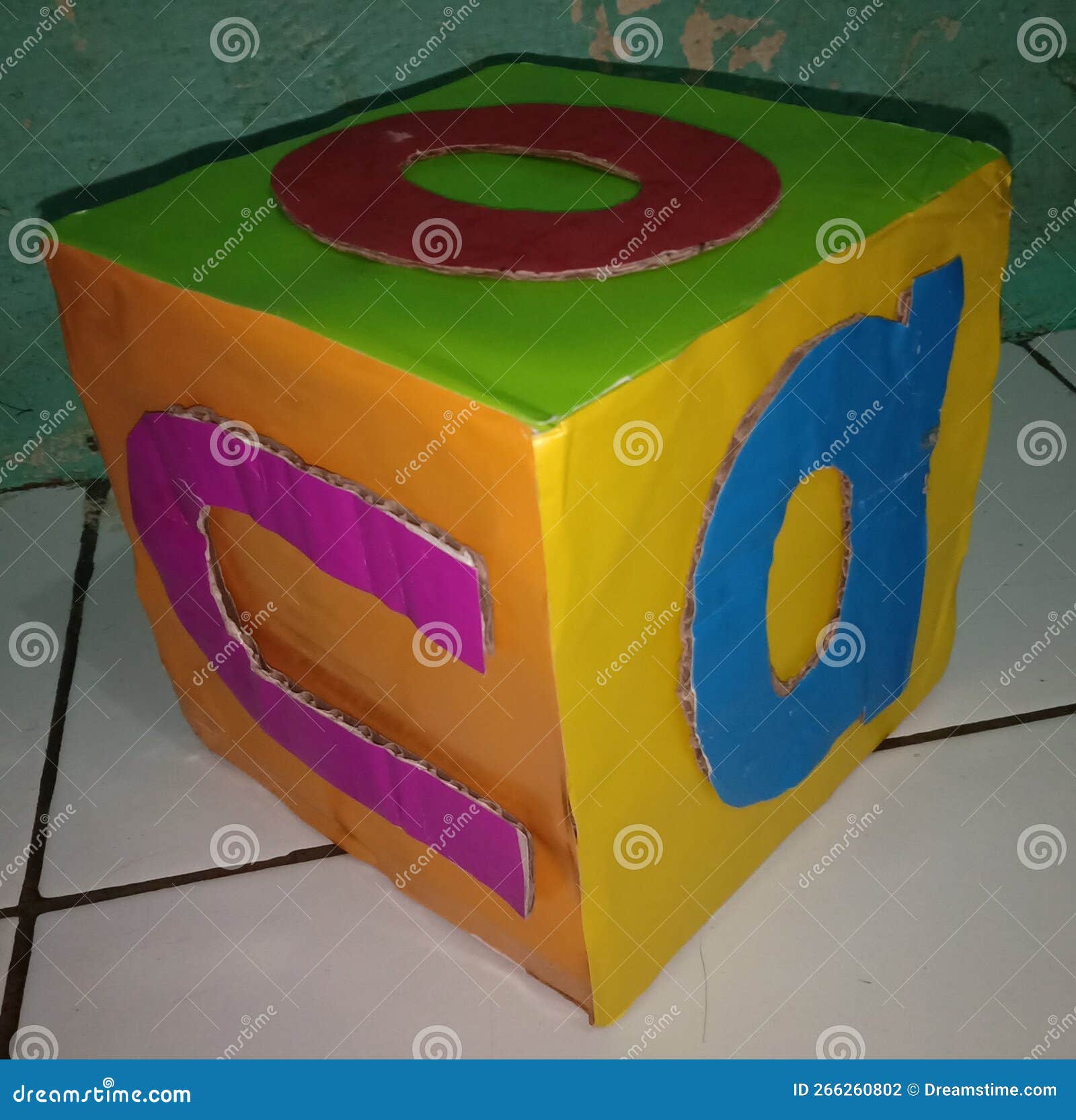 Big Dice Media Kids Study stock photo. Image of dice - 266260802