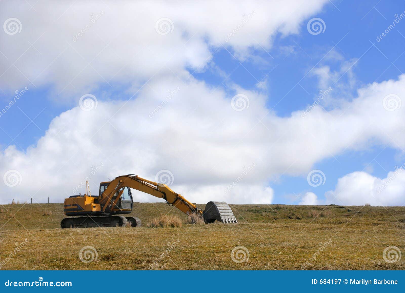 Big Digger stock image. Image of excavator, bucket, powerful - 684197