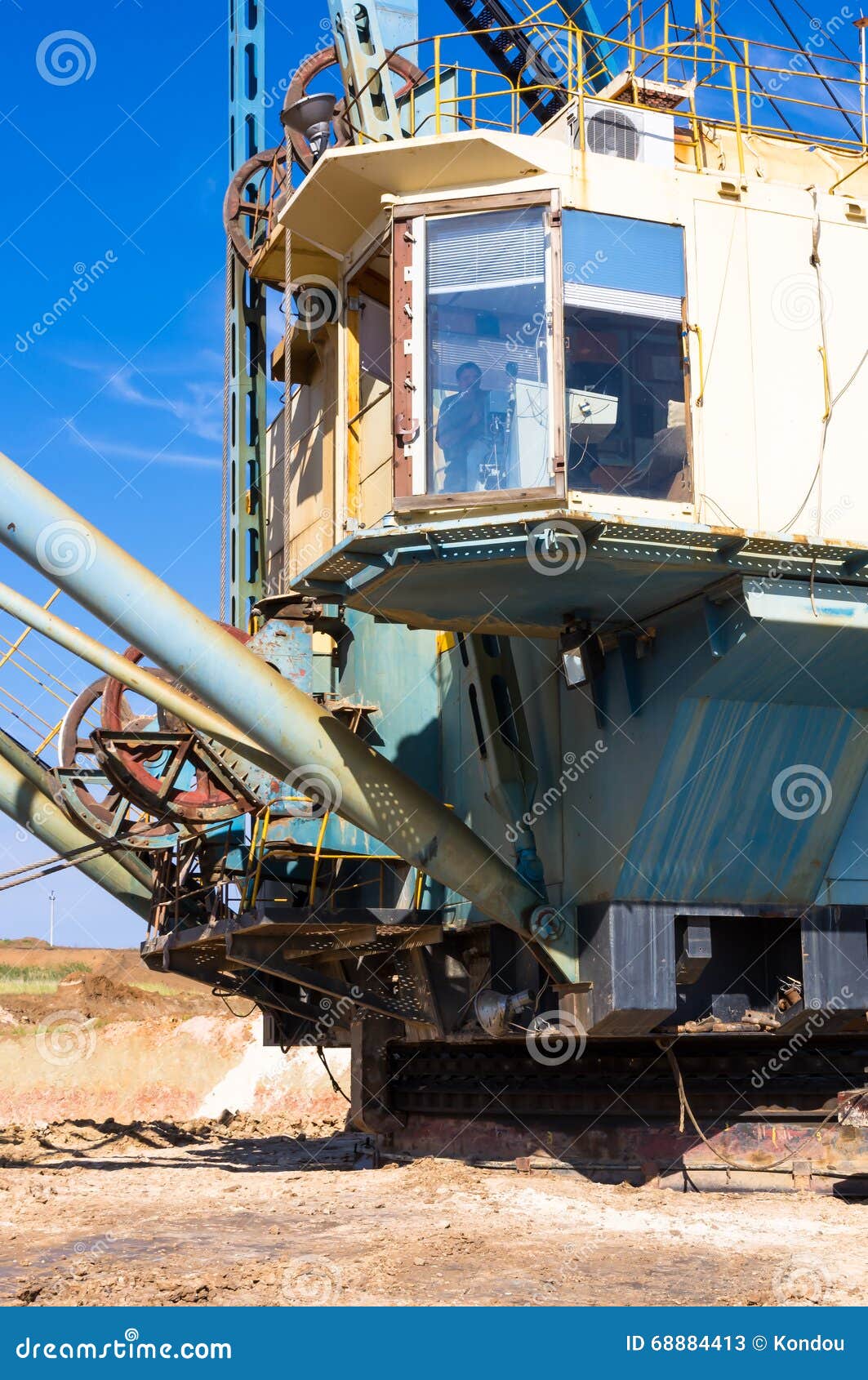 Big Dipper Dragline Excavator Royalty-Free Stock Photo | CartoonDealer ...