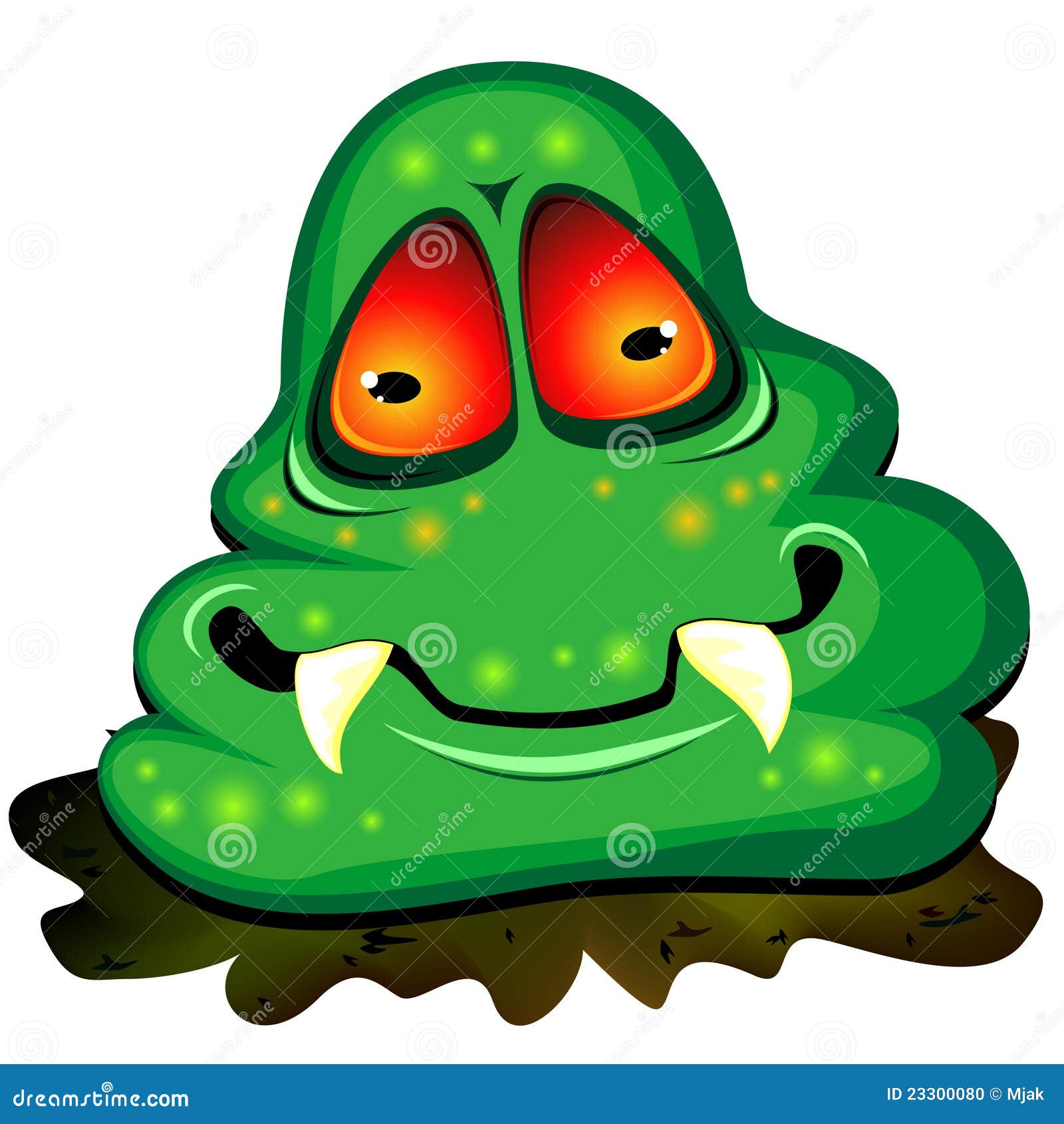 Big dirty germ stock vector. Illustration of germ, dirty - 23300080