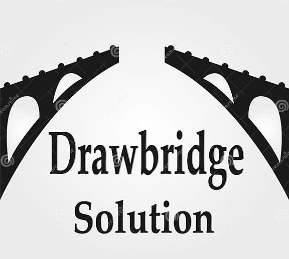 This is big drawbridge stock illustration. Illustration of artistic ...