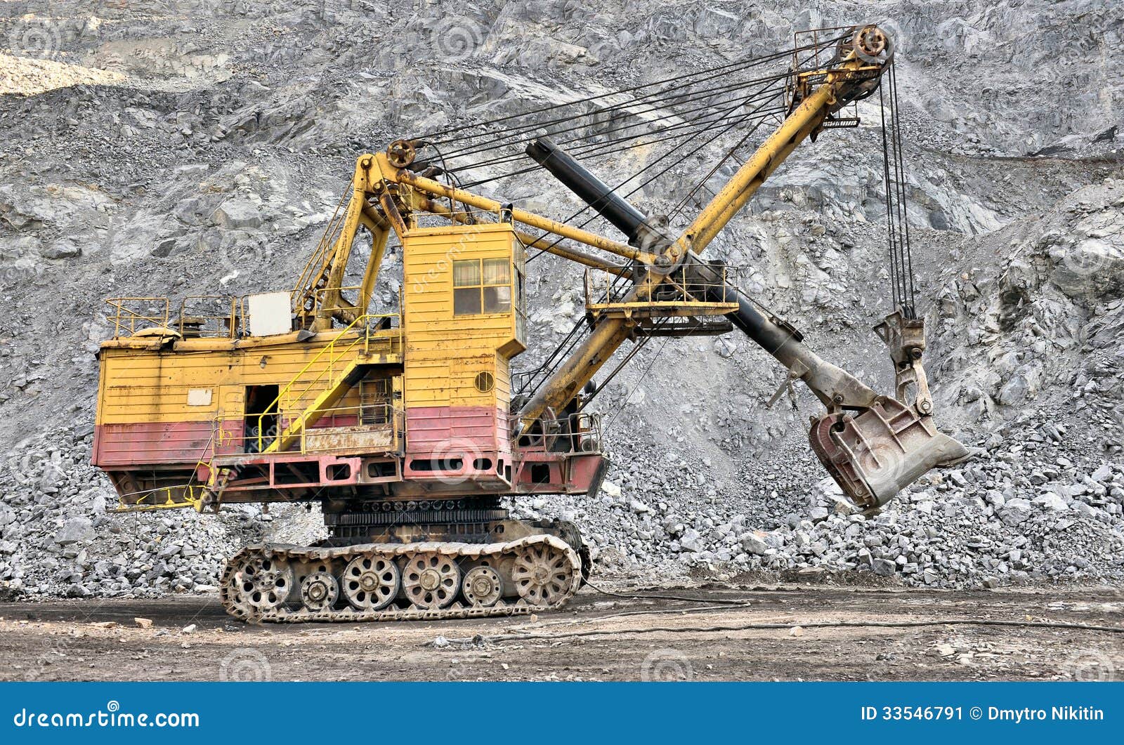 Big dredge stock image. Image of dredging, hydraulic - 33546791