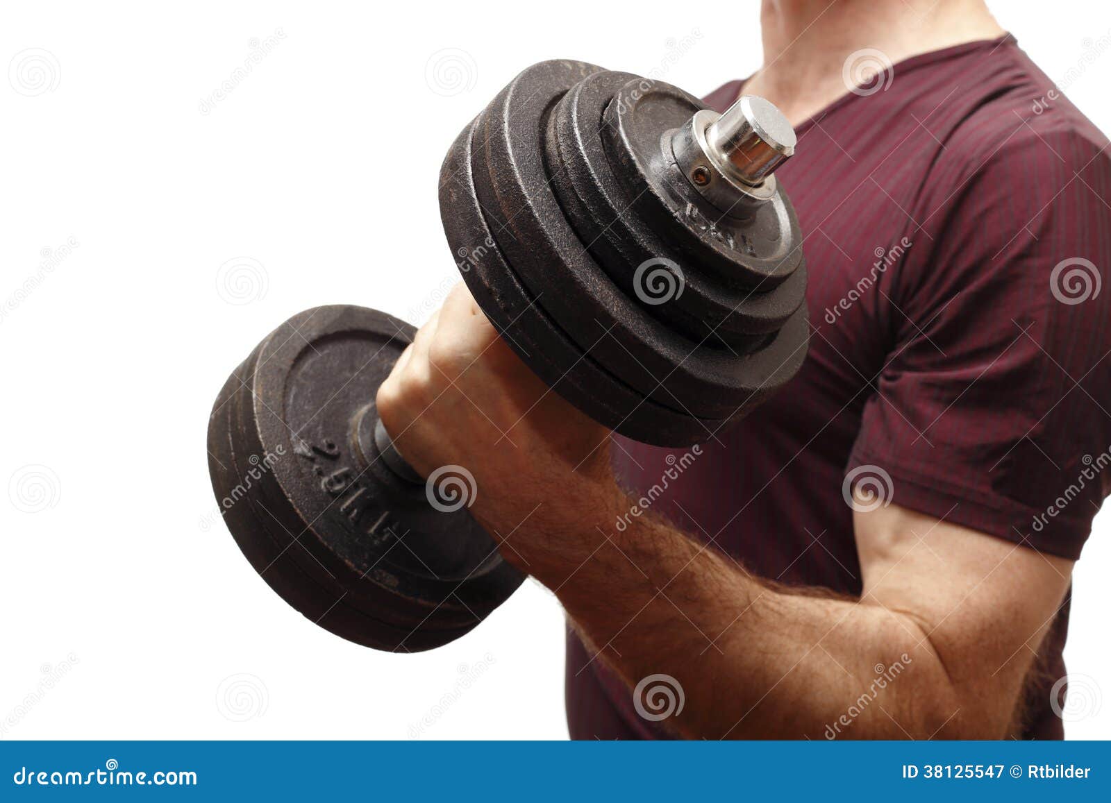 Big dumbbell stock image. Image of equipment, muscle - 38125547