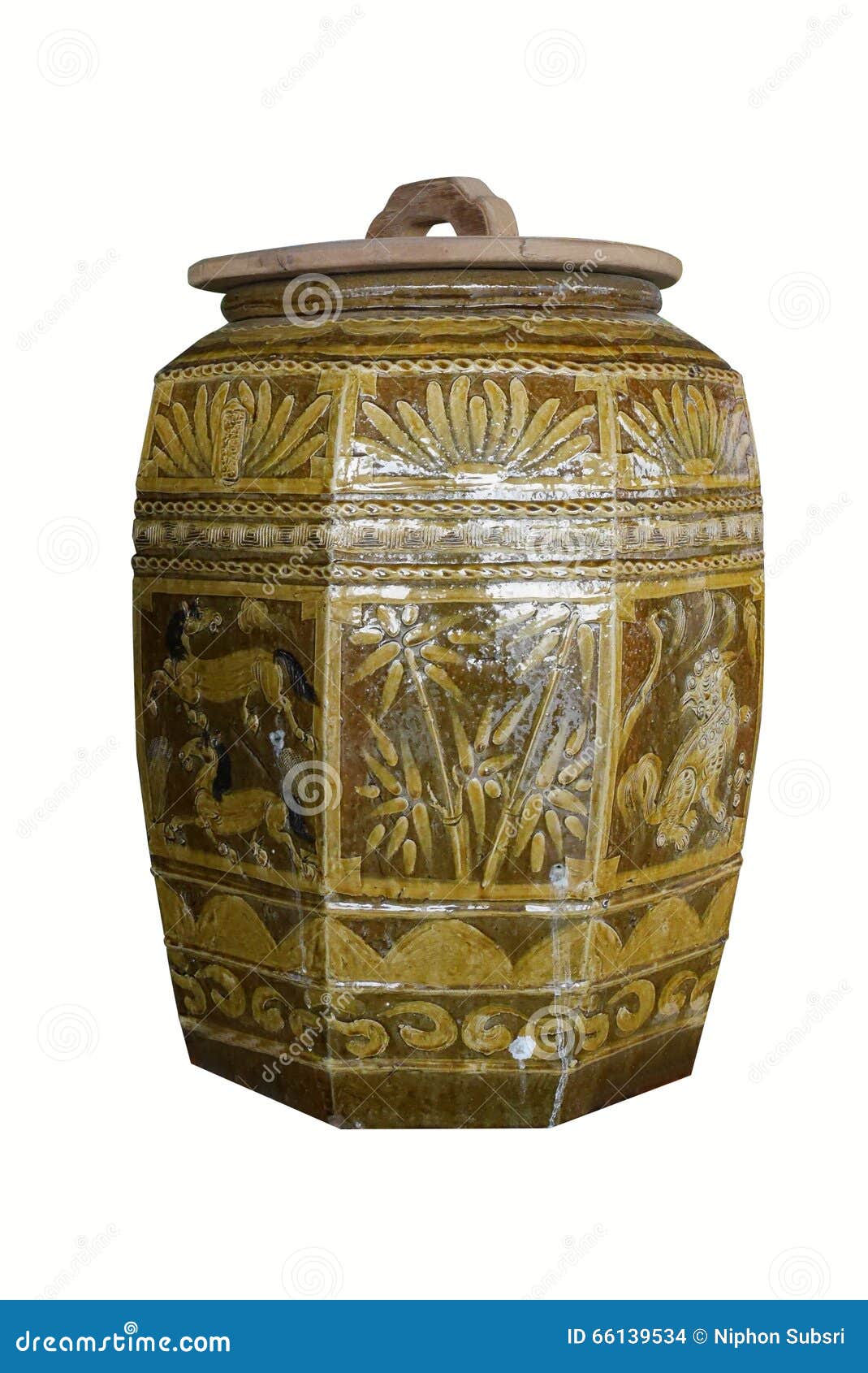 Big earthen jar stock photo. Image of texture, earthenware - 66139534