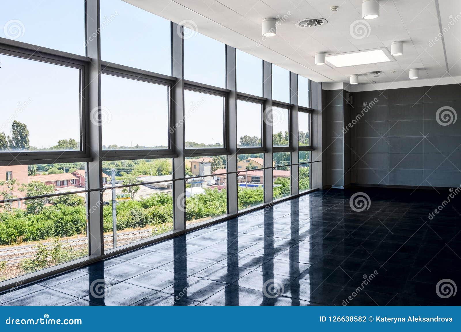 Empty Window Fold Flyer Stock Image | CartoonDealer.com #17350159