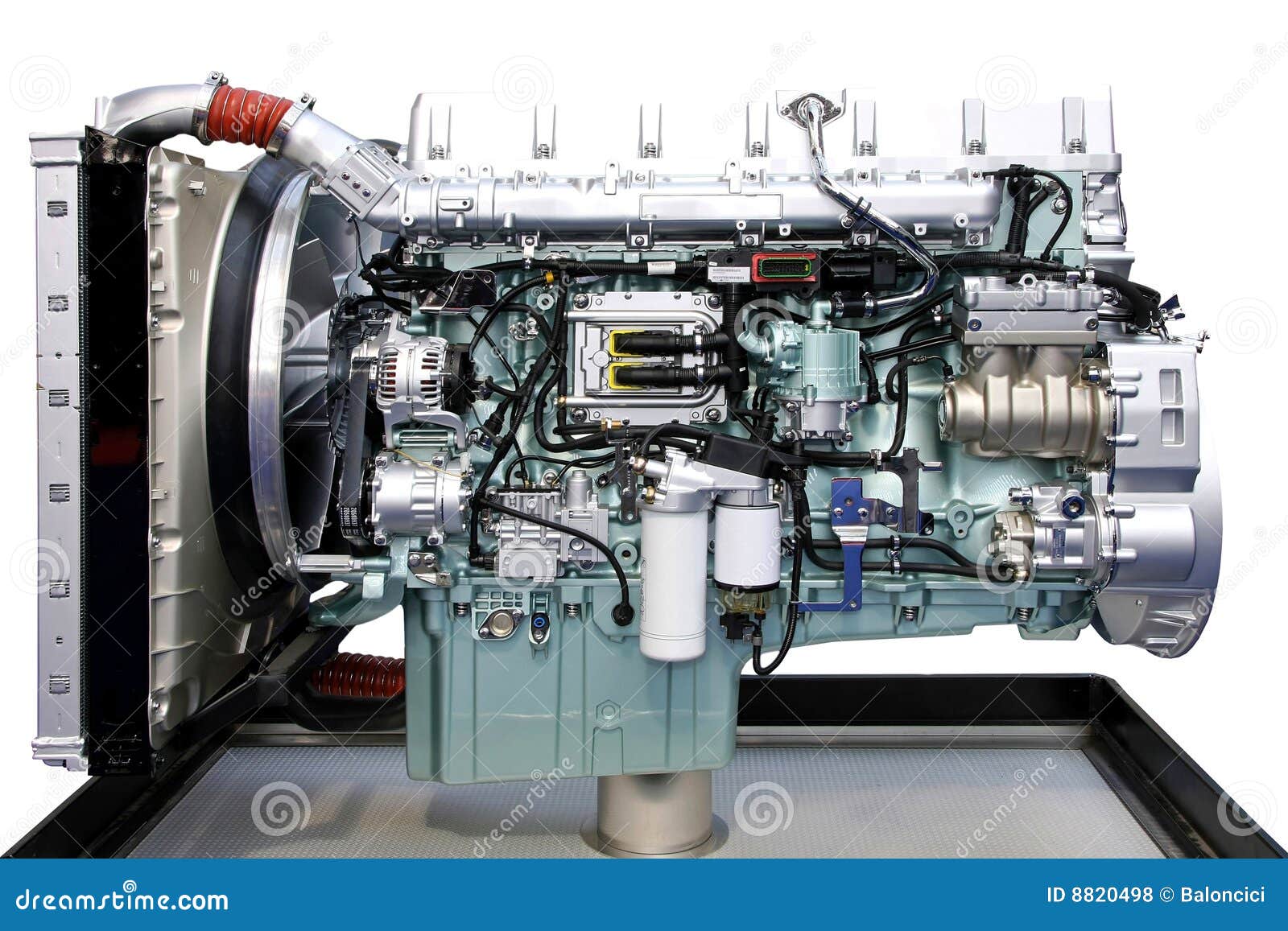 Big engine stock photo. Image of metal, engine, combustion - 8820498