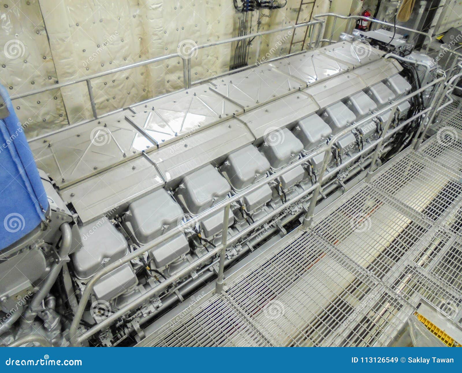 Big Engine of big ship stock image. Image of control - 113126549