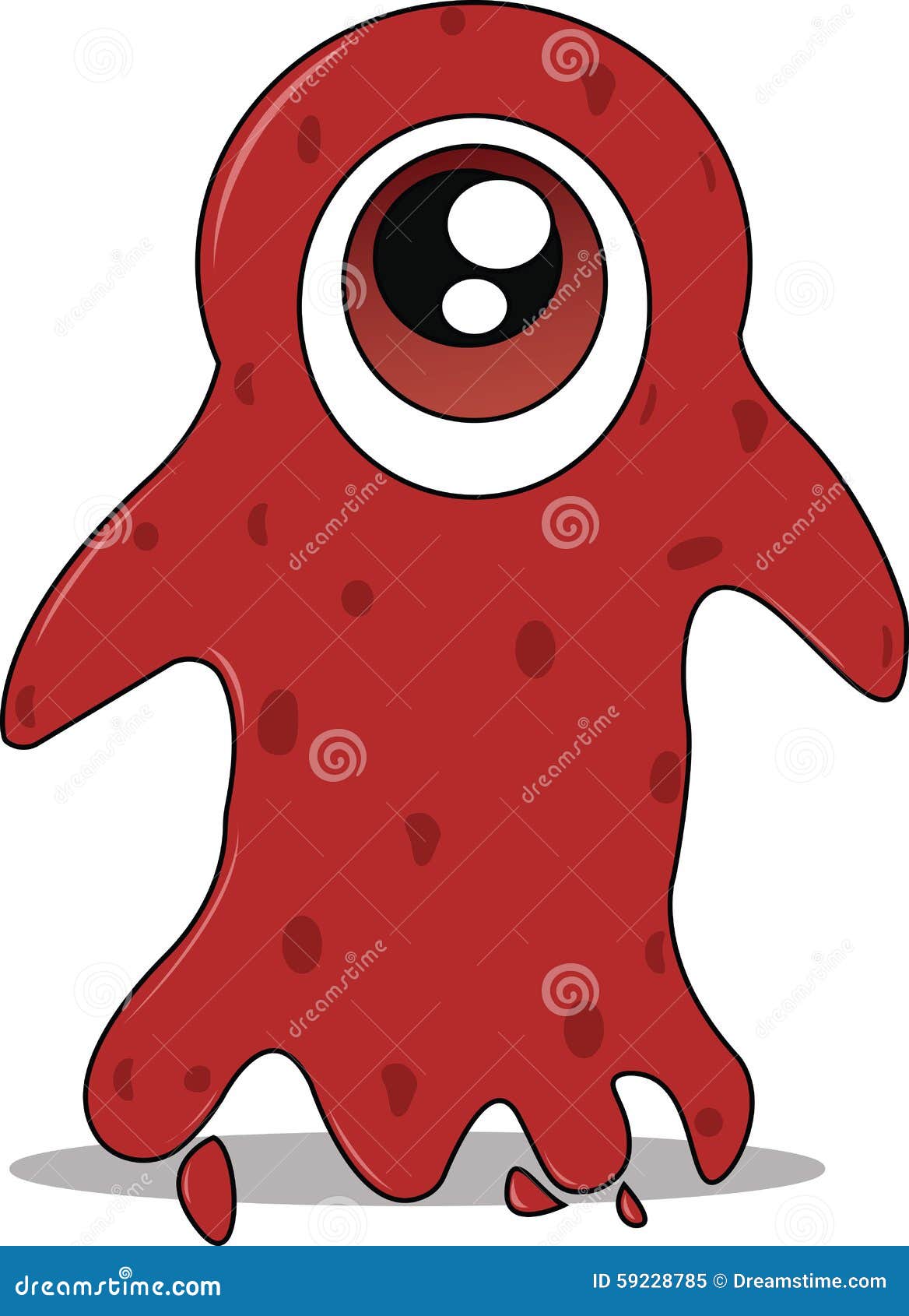 Red Slime Monster