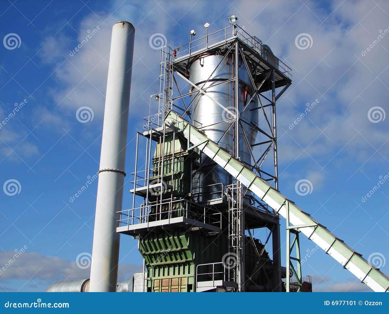Big factory stock image. Image of economy, power, global - 6977101