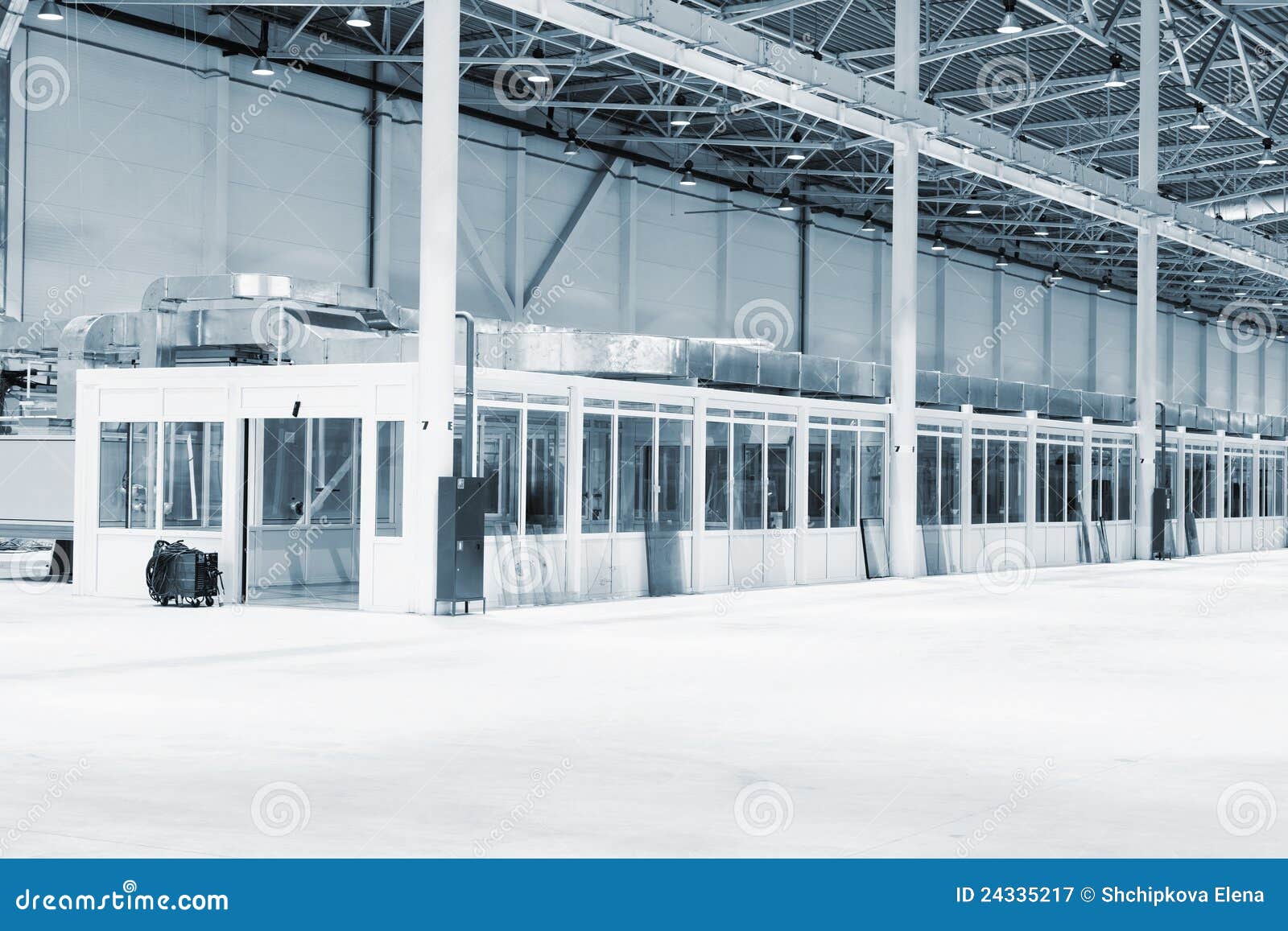 Big factory shop stock image. Image of mechanic, plant - 24335217