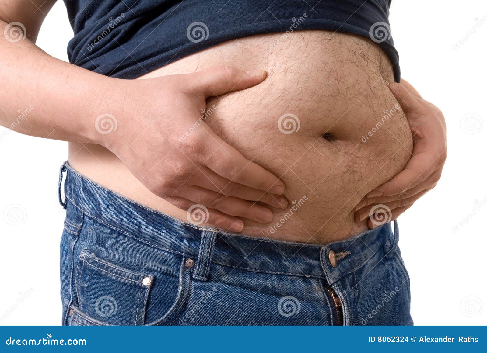 Big Fat Belly Stock Images - Image: 8062324