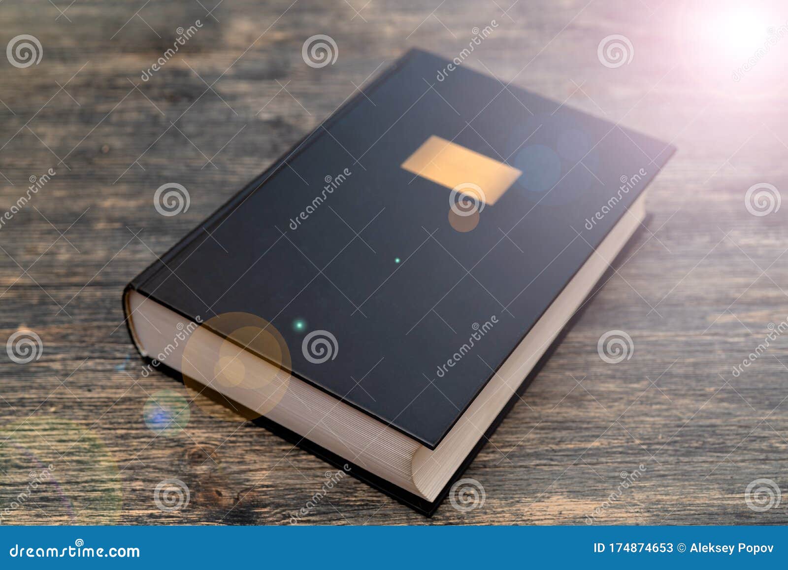 Big Fat Book. Knowledge is Written in Books Stock Image - Image of ...