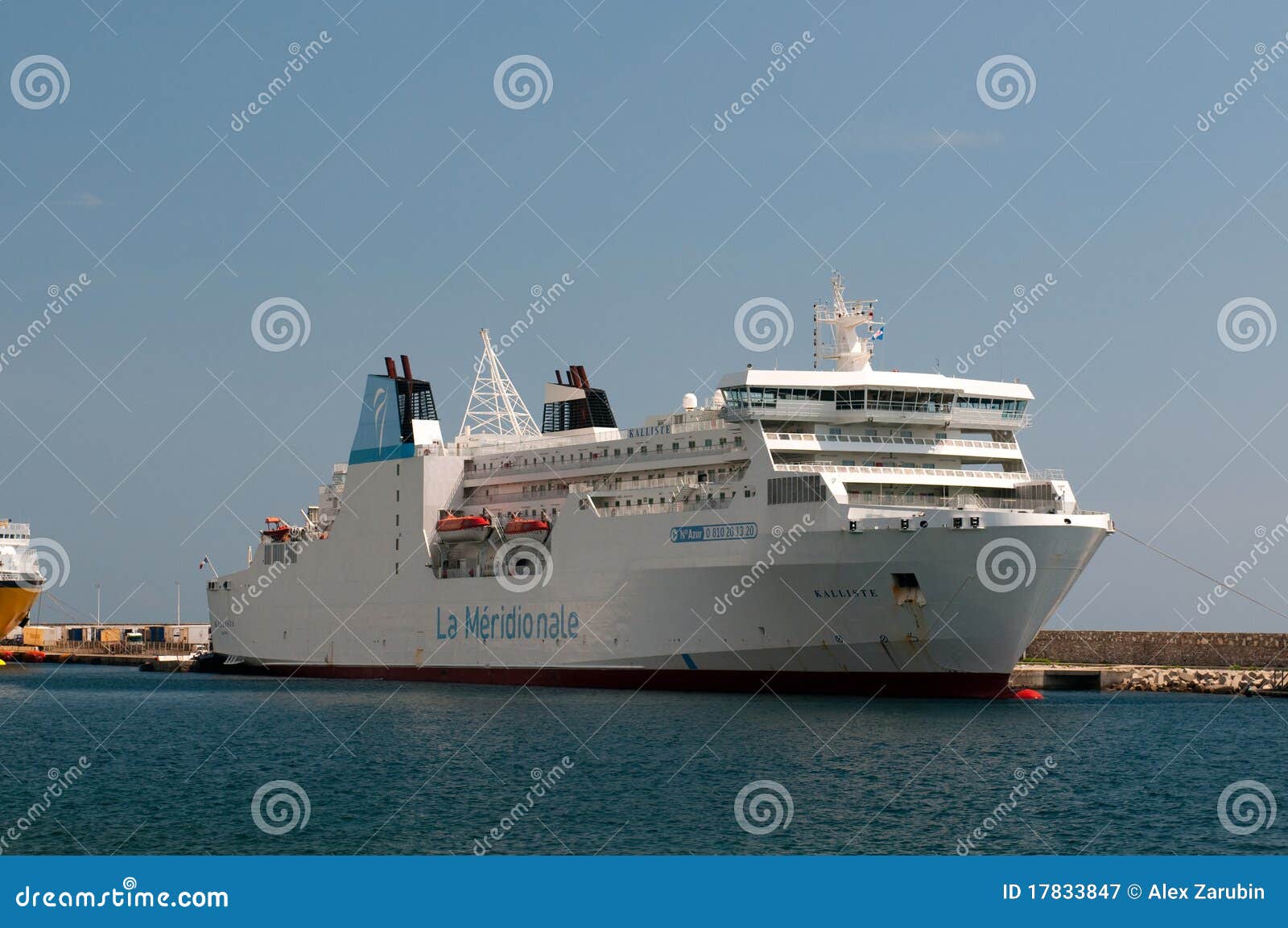 Big Ferrys in Port of Bastia Editorial Photography - Image of sunny ...