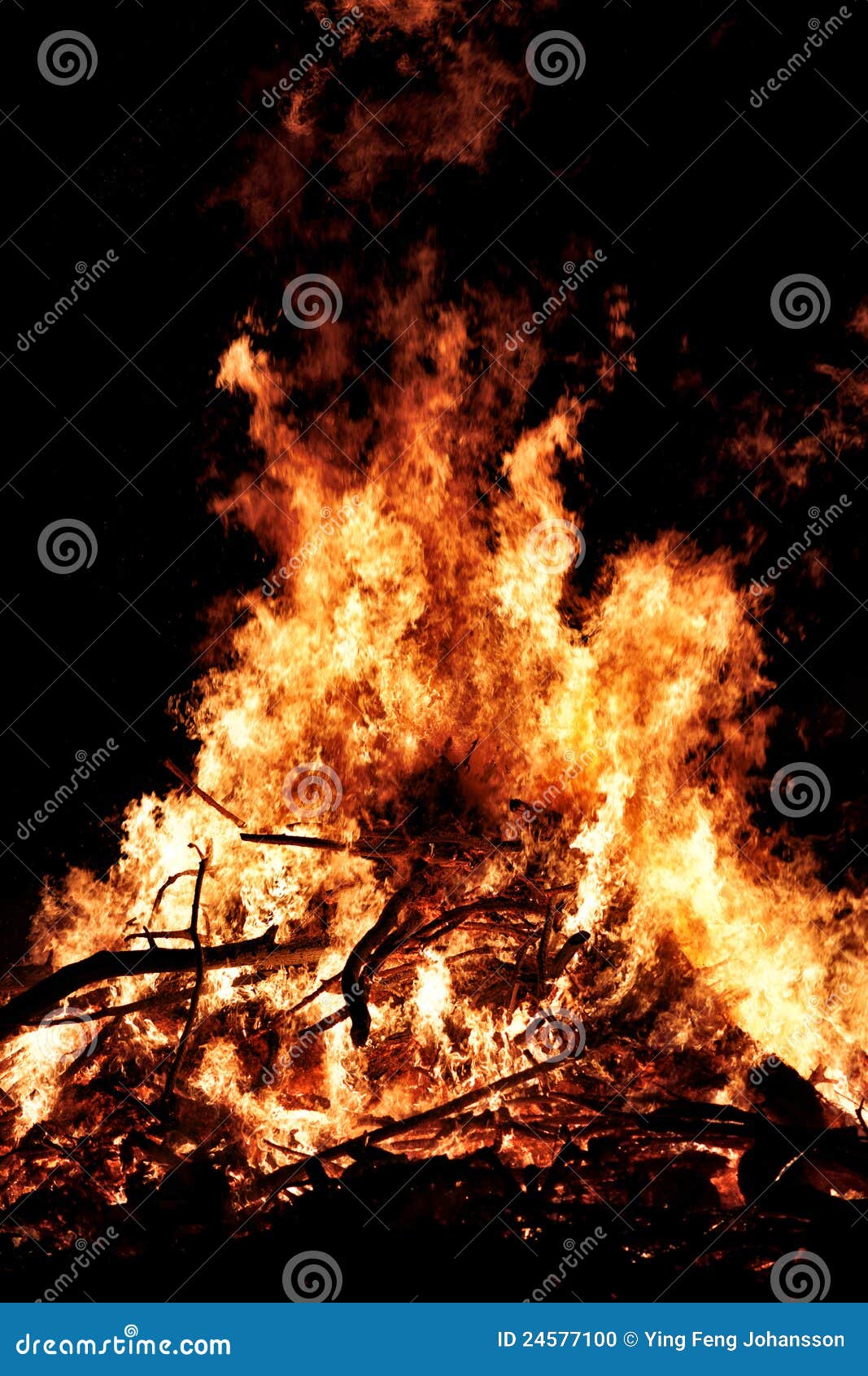 Big fire stock photo. Image of evening, fire, light, flame - 24577100