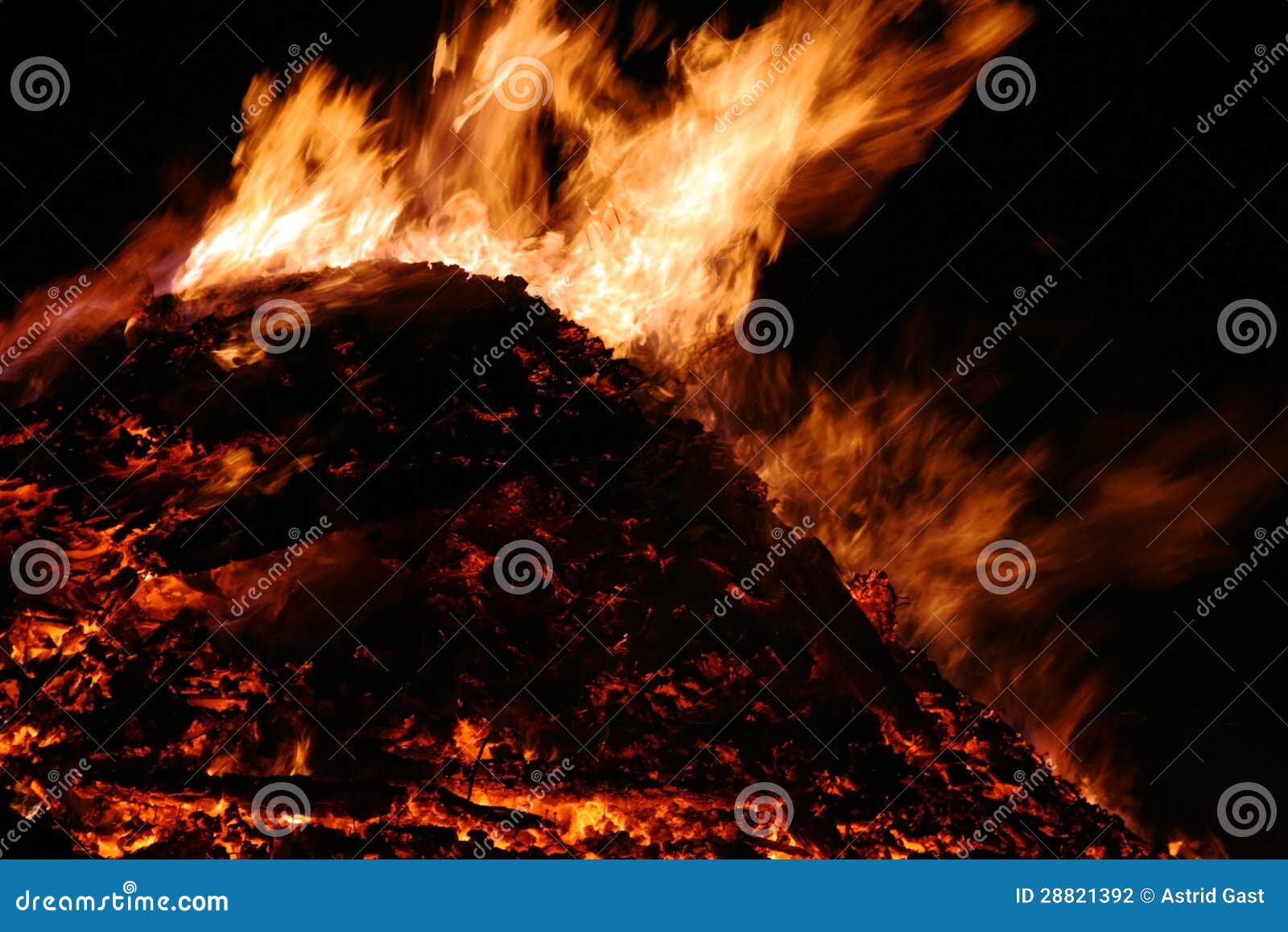 The big fire stock photo. Image of fell, burn, fires - 28821392