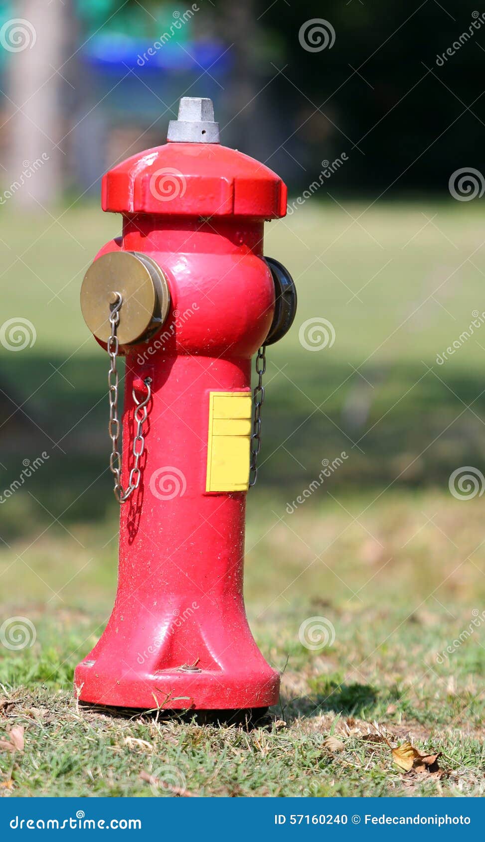 Big Fire Hydrant To Extinguish Fires In The Village Royalty-Free Stock ...