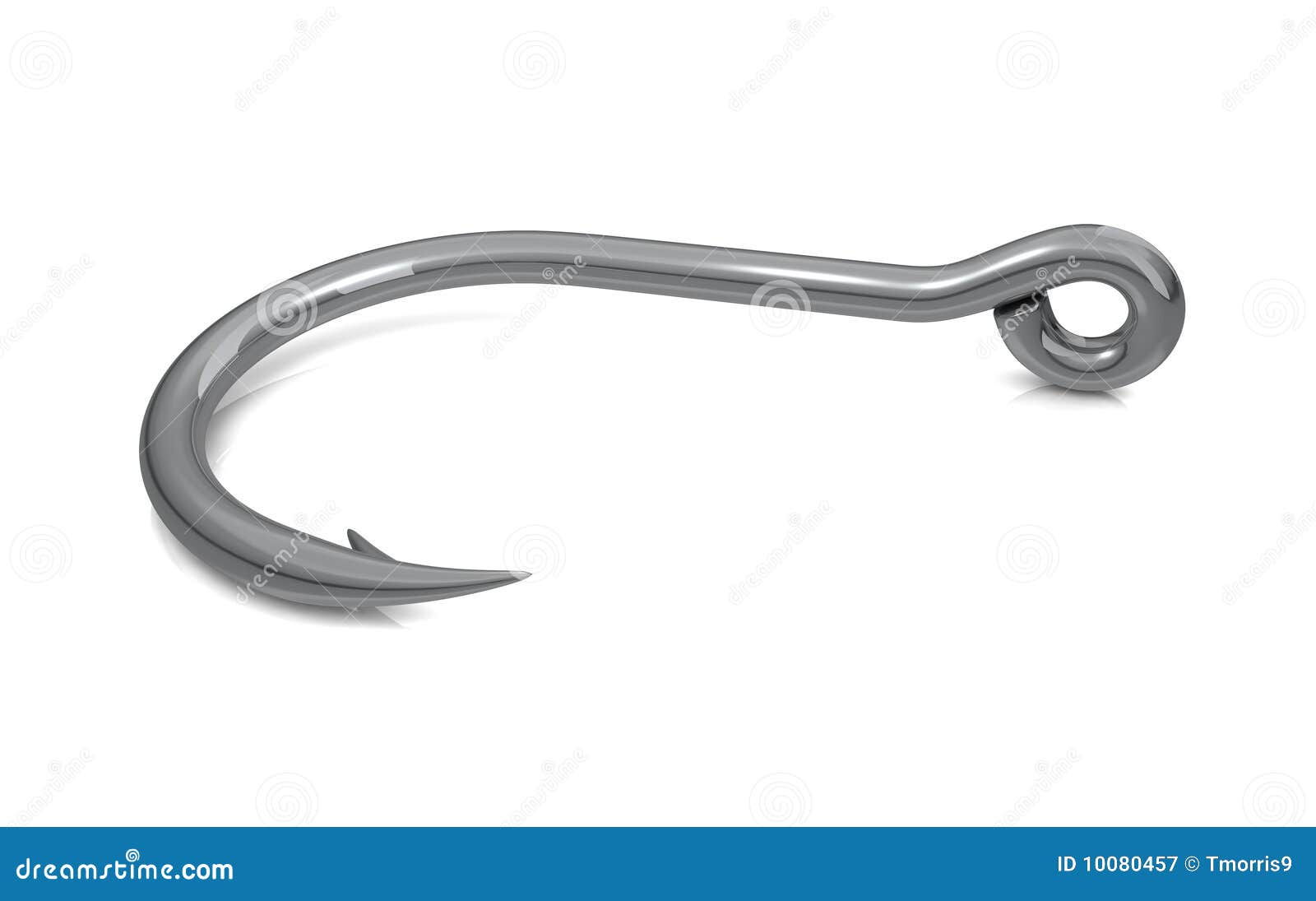 Big Fish Hook stock illustration. Illustration of catch - 10080457
