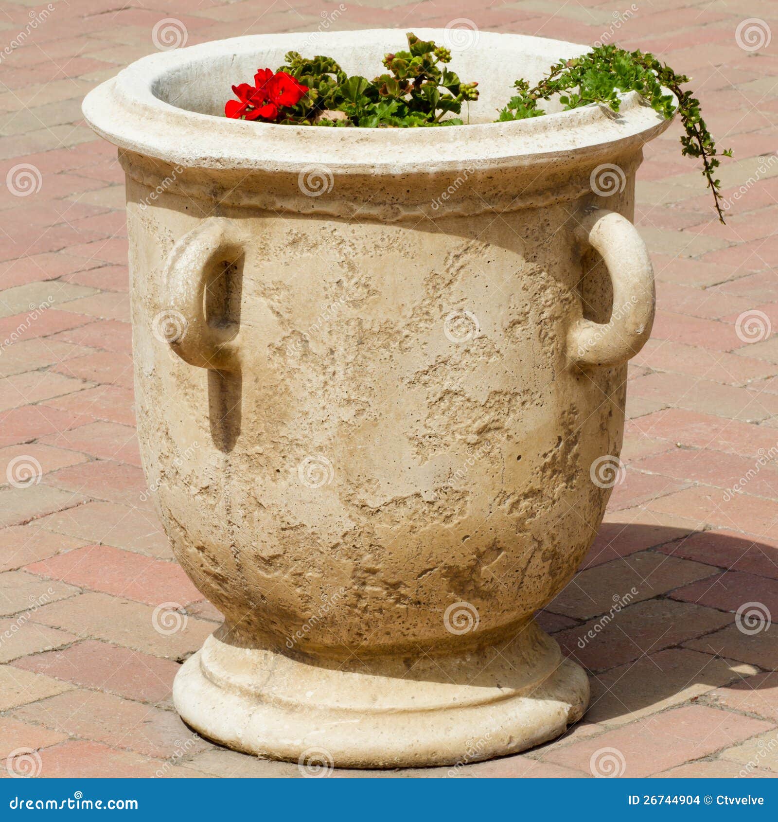 Big flower pot stock photo. Image of ceramic, wall, floor - 26744904