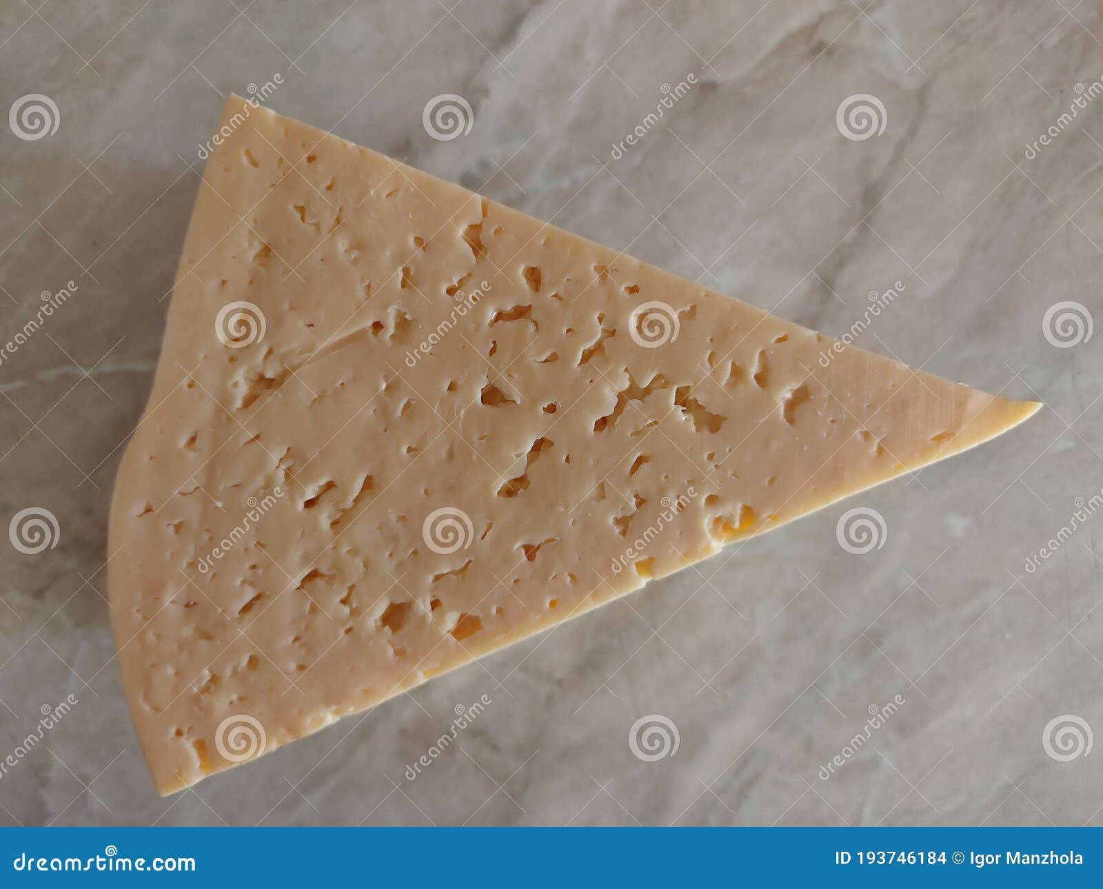Big Slice of Cheese on the Table Stock Photo - Image of gourmet ...