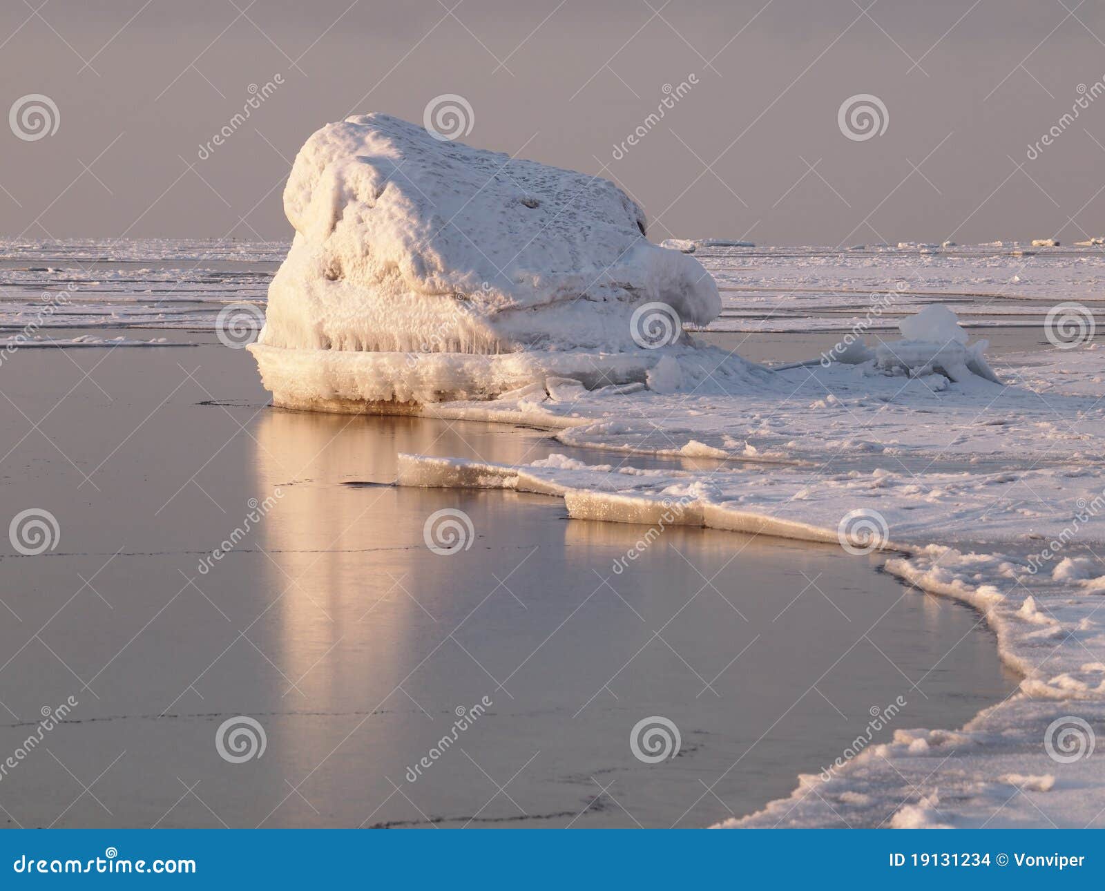 Big frozen rock stock photo. Image of arctic, winter - 19131234