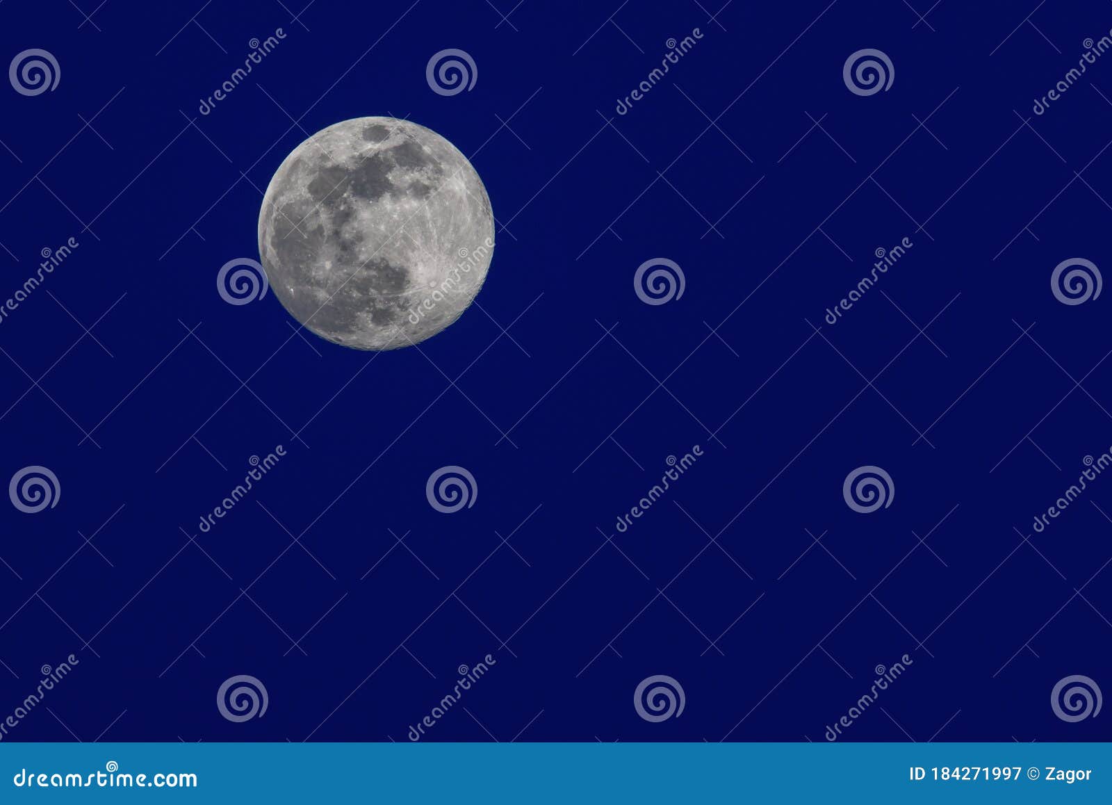 The big full moon stock image. Image of outdoor, dark - 184271997