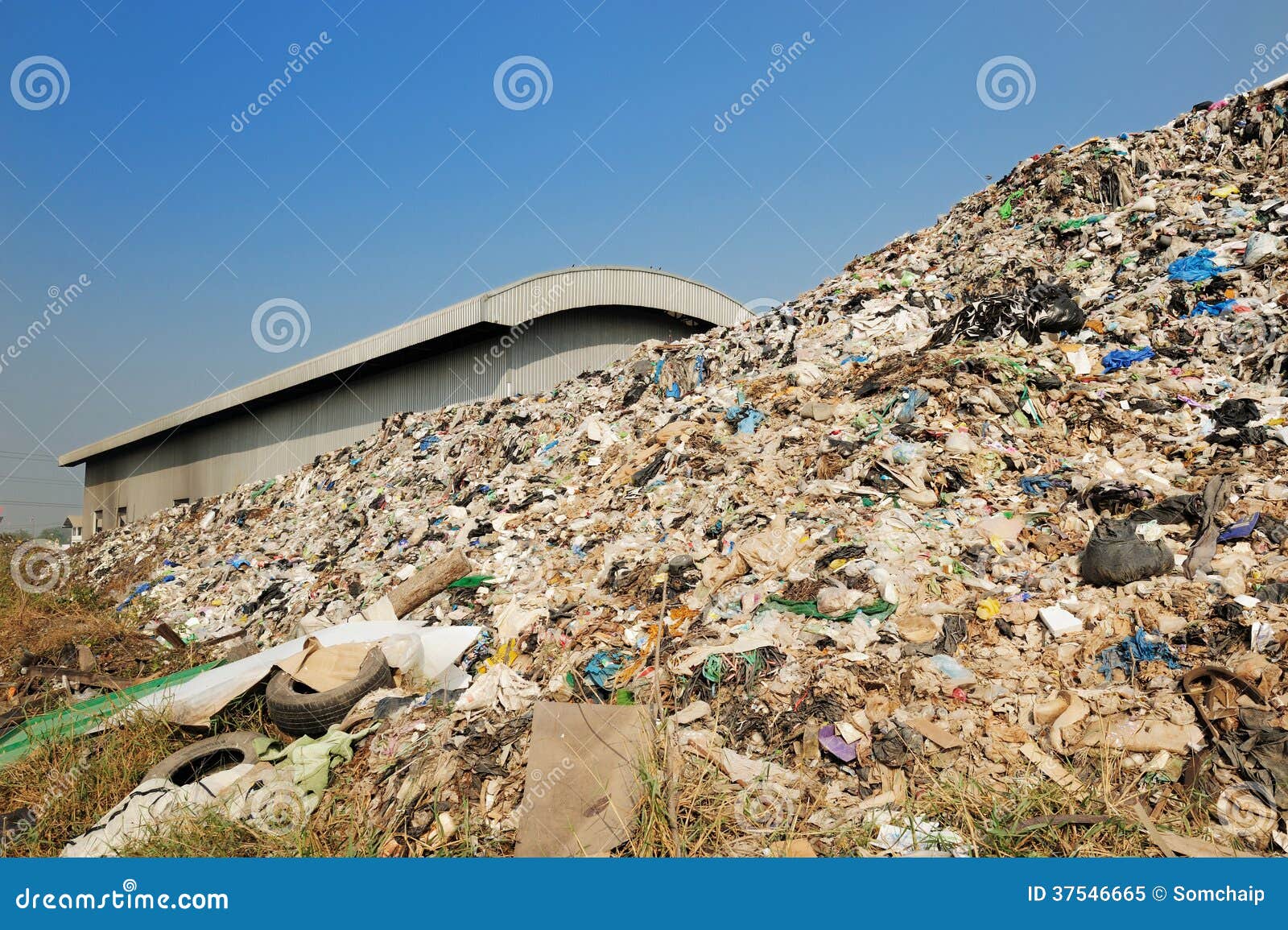 Big Garbage Heap Problem of Pollution Stock Image - Image of recycle ...