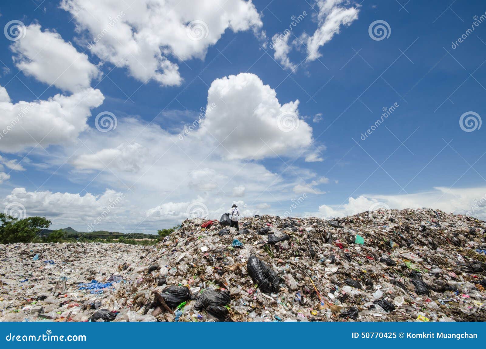 Big garbage heap editorial image. Image of waste, garbage - 50770425