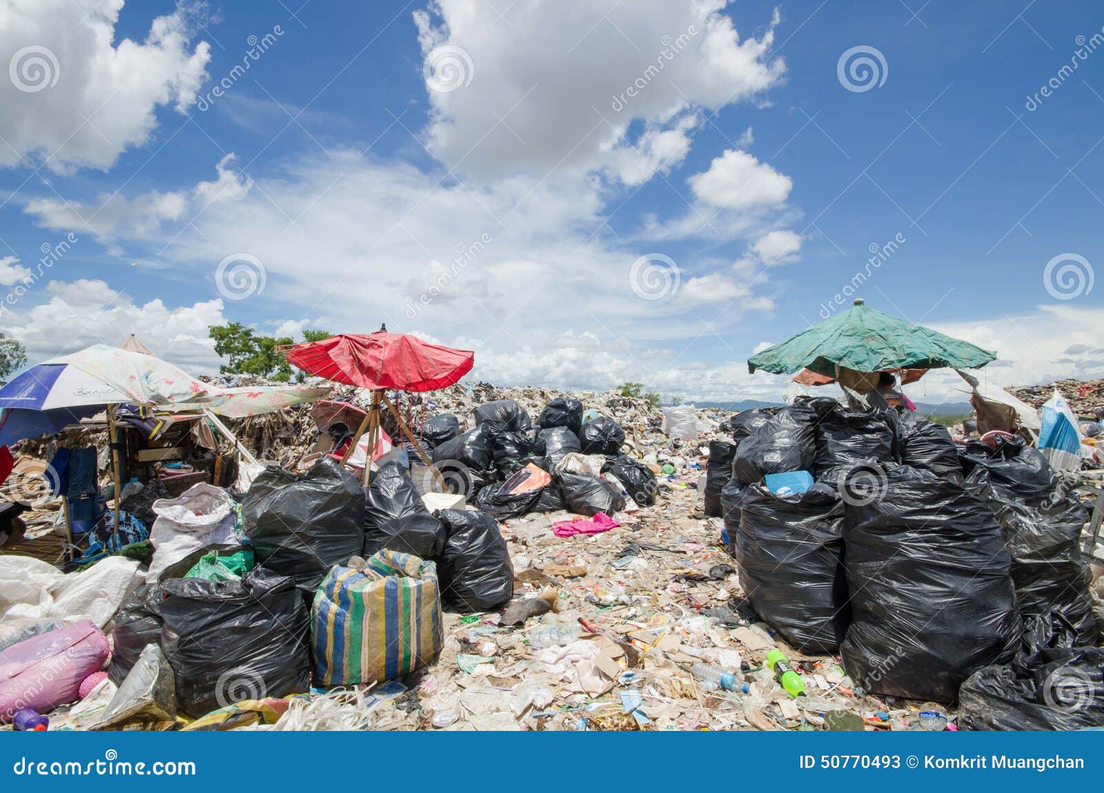 Big garbage heap editorial stock photo. Image of junk - 50770493