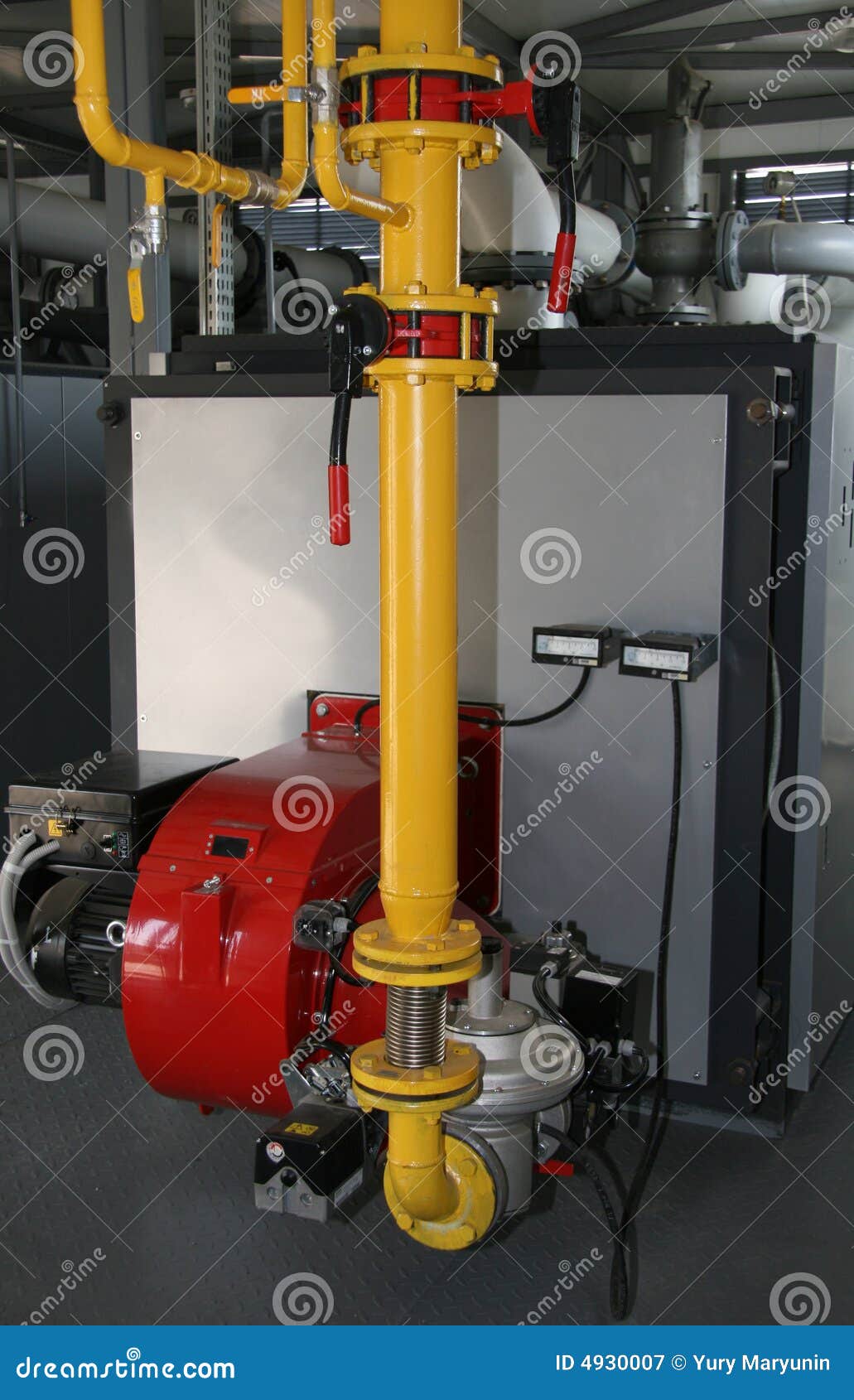 The big gas boiler stock image. Image of furnace, boiler - 4930007