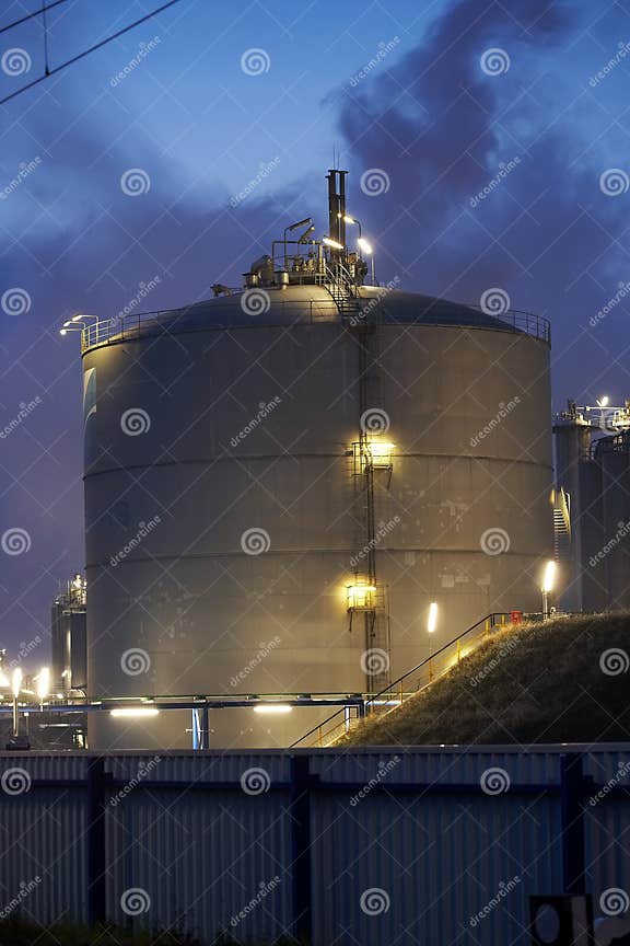 Big gas tank stock photo. Image of change, petrochemical - 3780560