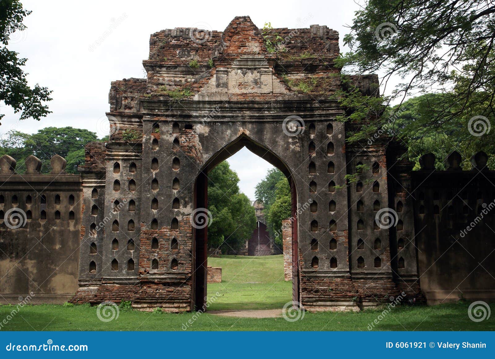 Big gate stock image. Image of phra, nobility, architecture - 6061921