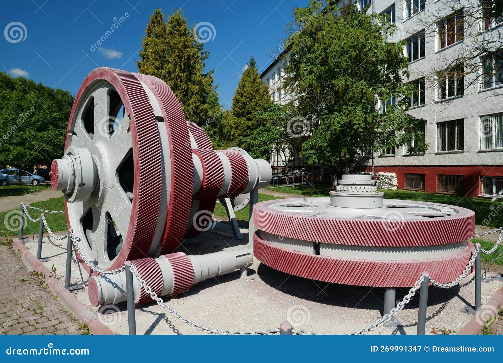 Big Gear Reducers, Reduction Gear Stock Image - Image of funicular ...