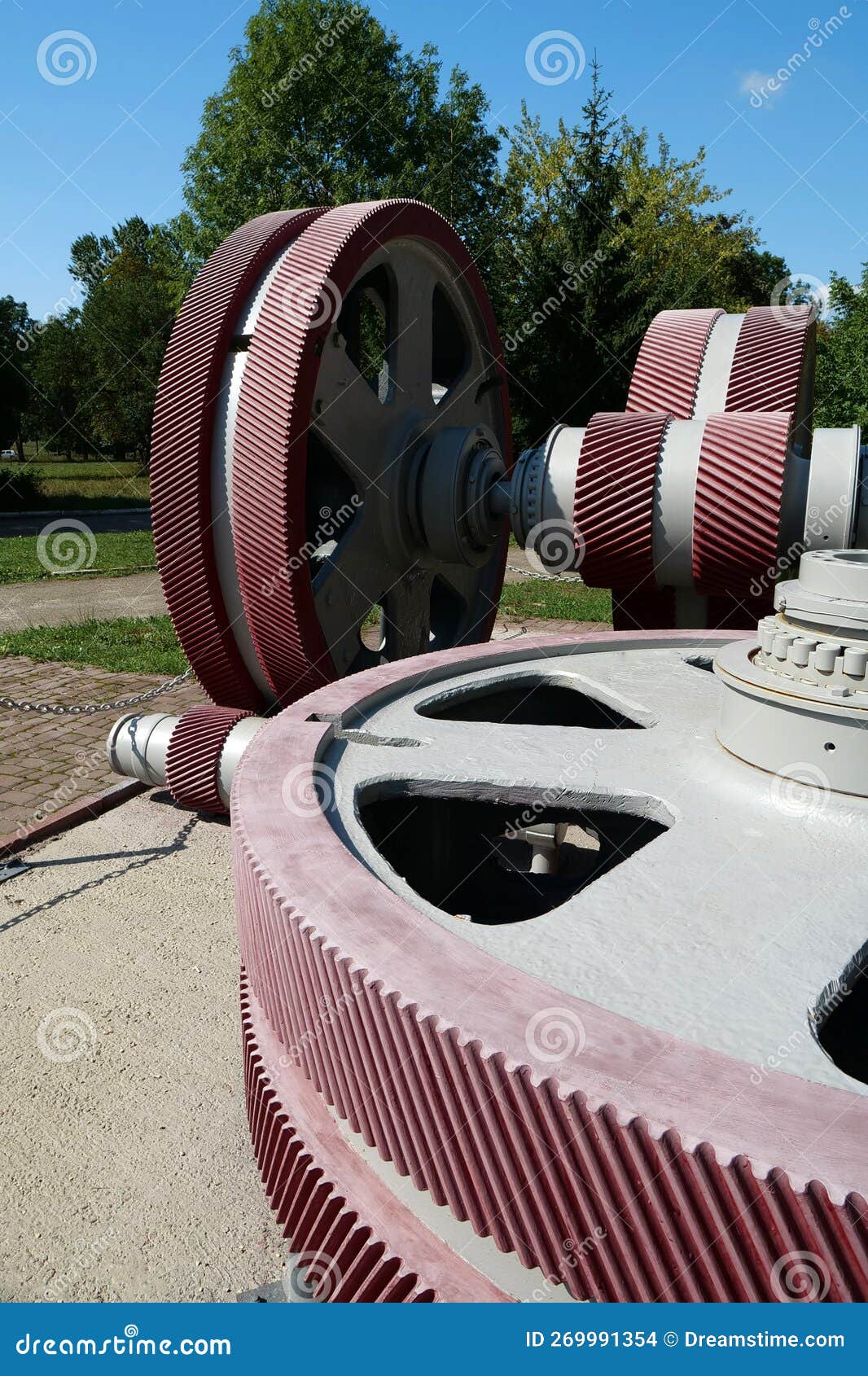Big Gear Reducers, Reduction Gear Stock Photo - Image of high, gearset ...