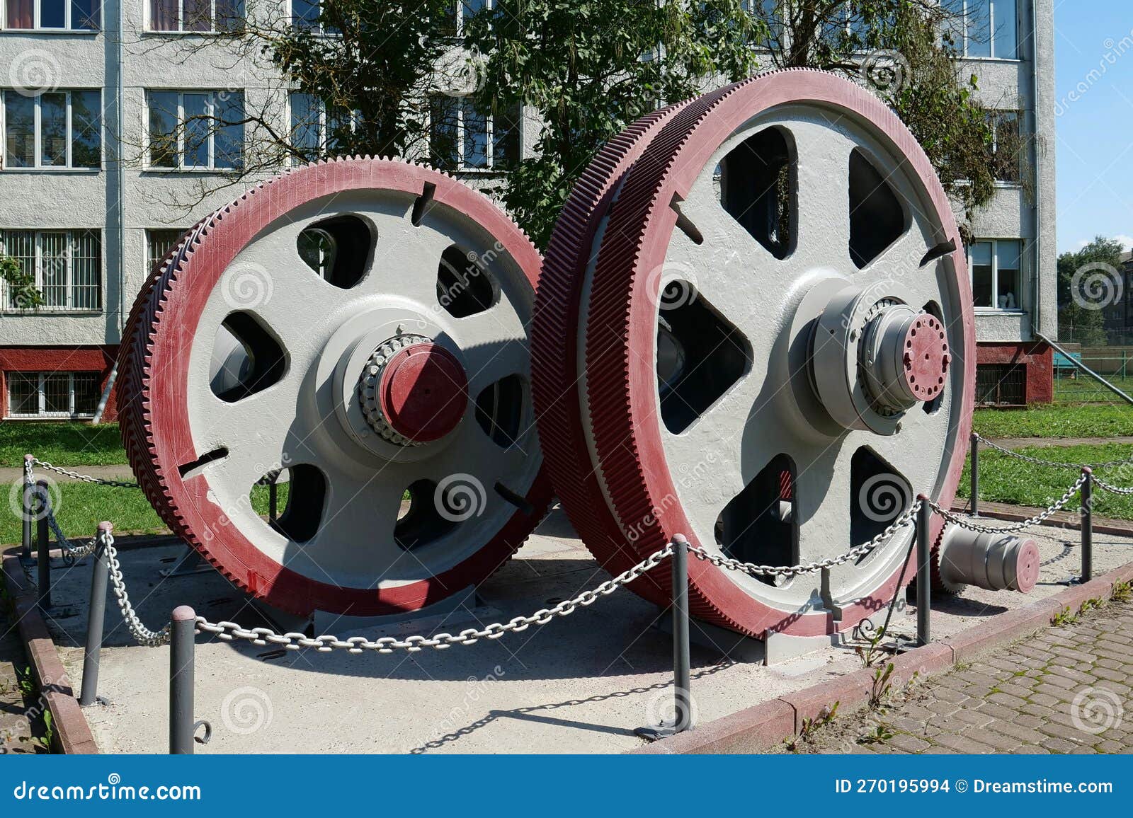 Big Gear Reducers, Reduction Gear Stock Photo - Image of industrial ...