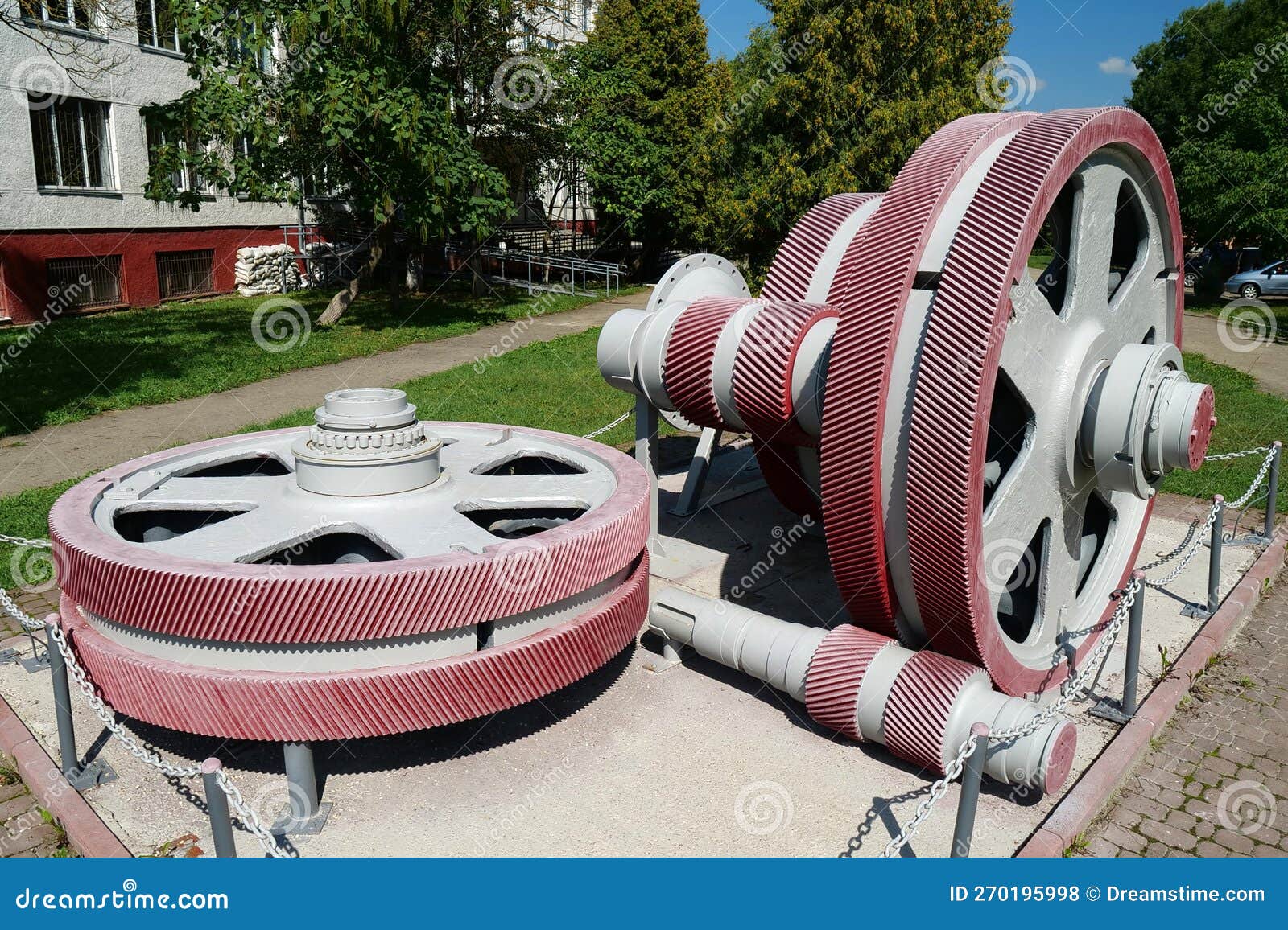 Big Gear Reducers, Reduction Gear Stock Photo - Image of motor ...