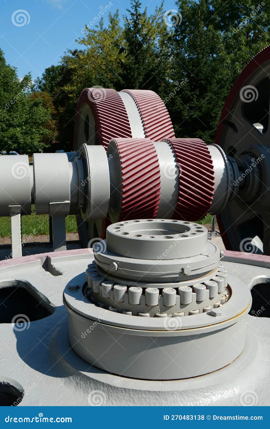 Big Gear Reducers, Reduction Gear Editorial Stock Photo - Image of ...
