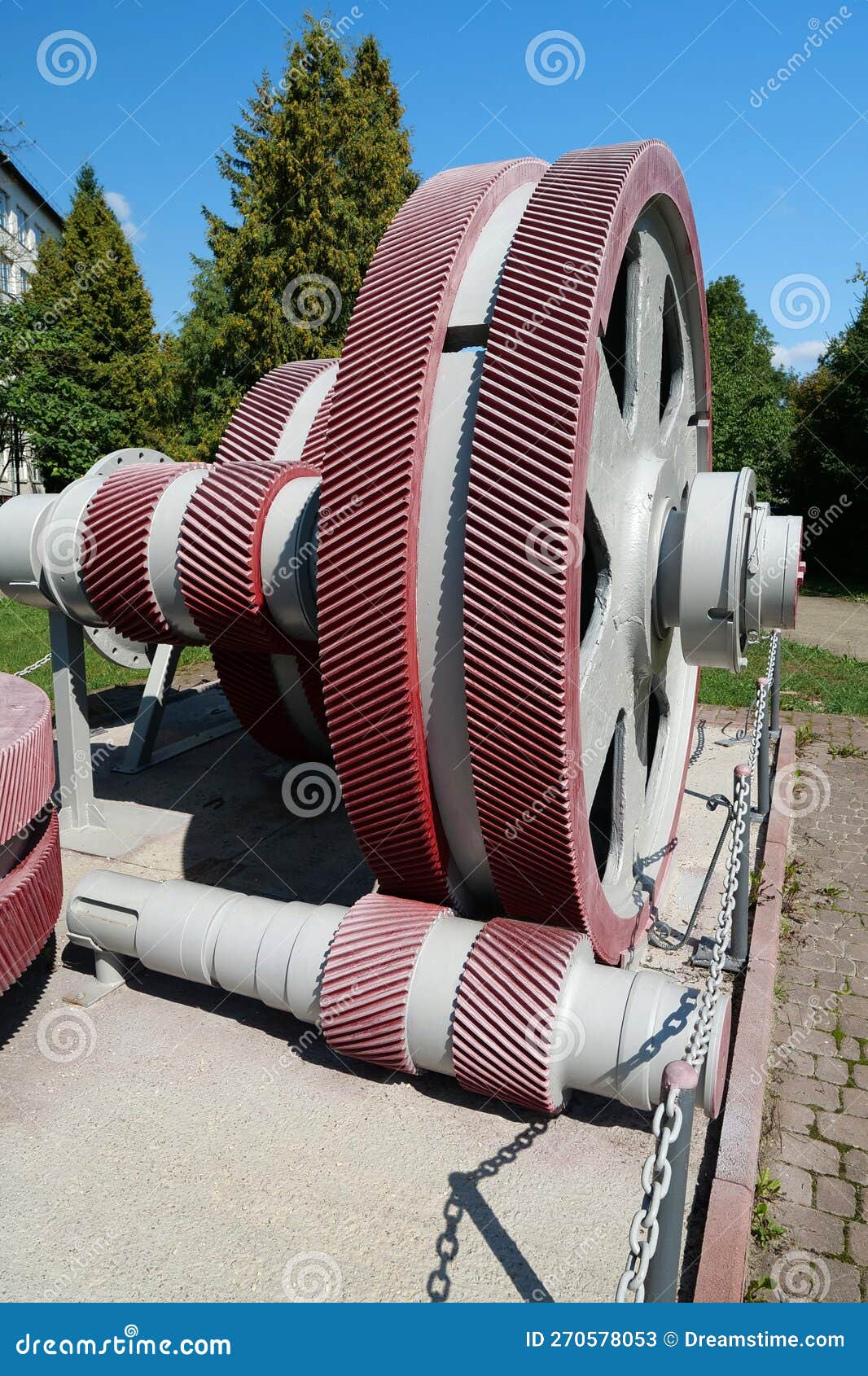 Big Gear Reducers, Reduction Gear Stock Image - Image of metallurgy ...