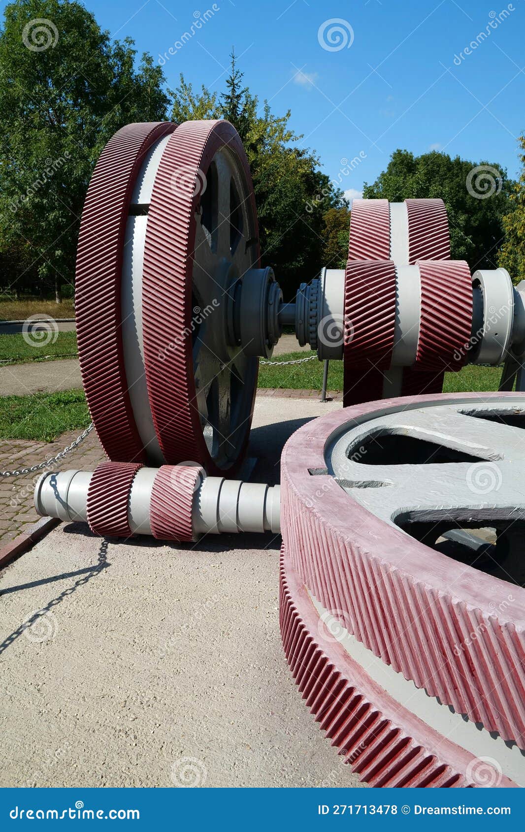 Big Gear Reducers, Reduction Gear Editorial Stock Photo - Image of ...