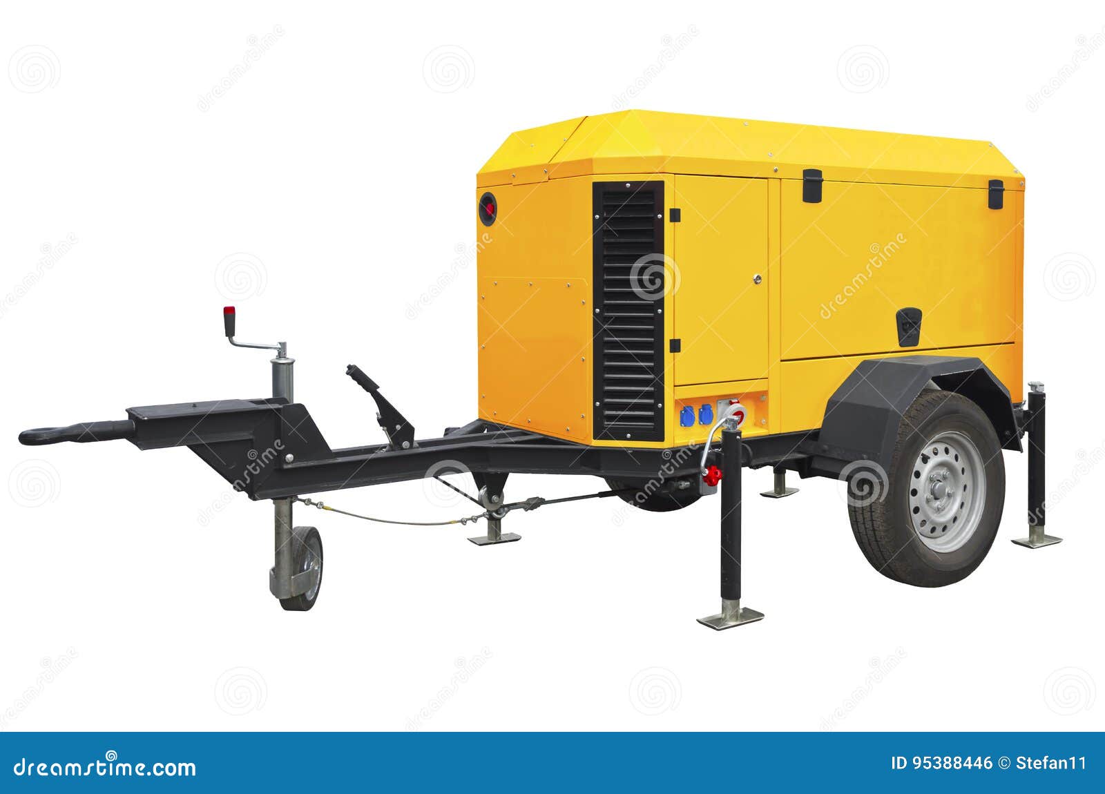 Big generator stock photo. Image of movable, electricity - 95388446