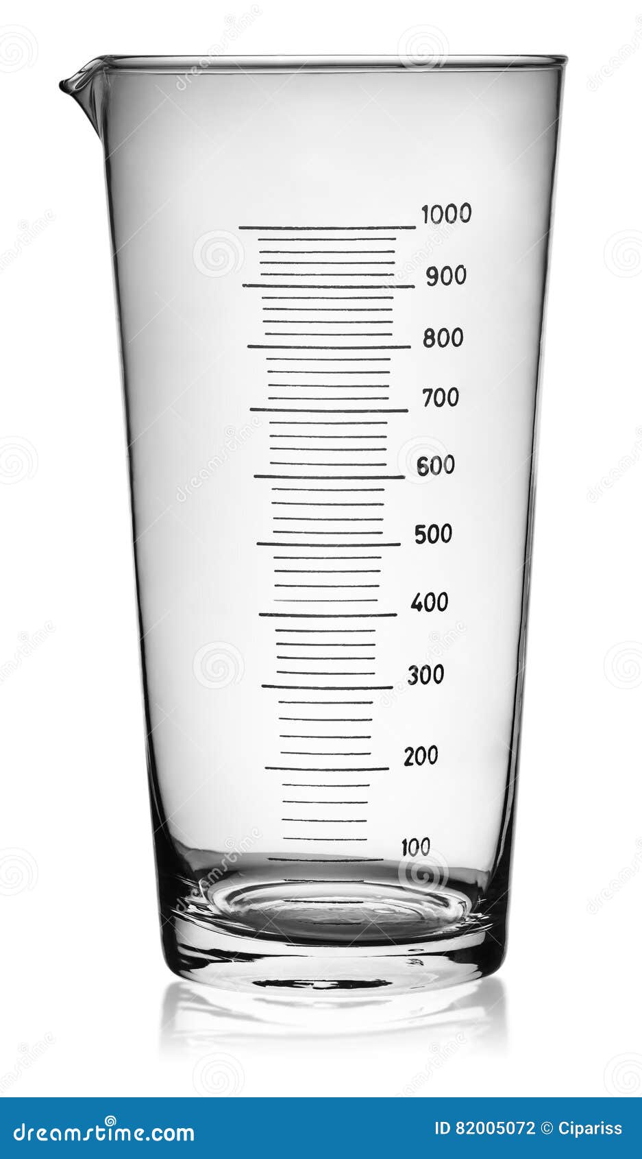 Big glass beaker graduated stock photo. Image of simple - 82005072