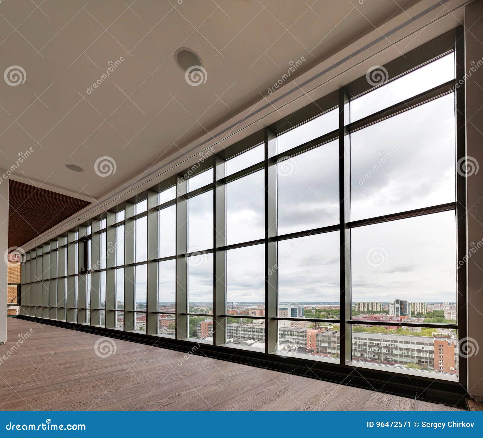 Big glass window stock image. Image of office, ceiling - 96472571