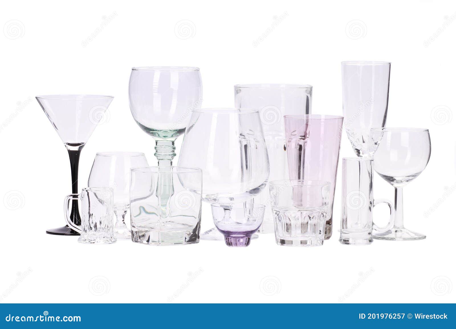 Glassware Collection Stock Photography | CartoonDealer.com #58799510