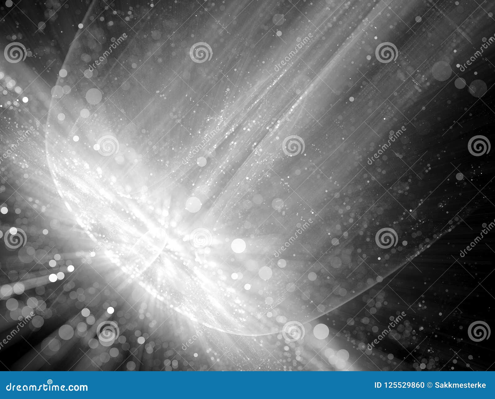 Big Glowing Impact in Space Stock Illustration - Illustration of ...