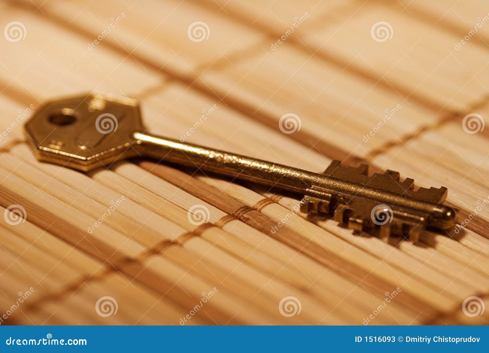 Big gold key stock image. Image of agency, horizontal - 1516093