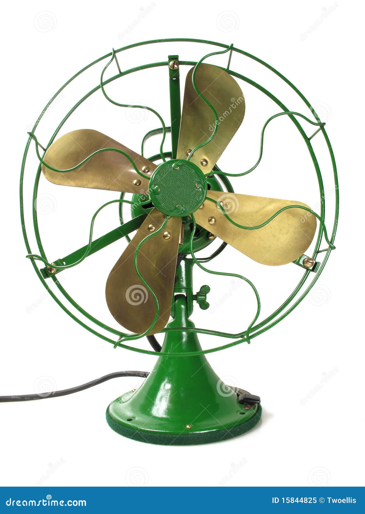 The Big Green Fan stock image. Image of retro, climate - 15844825